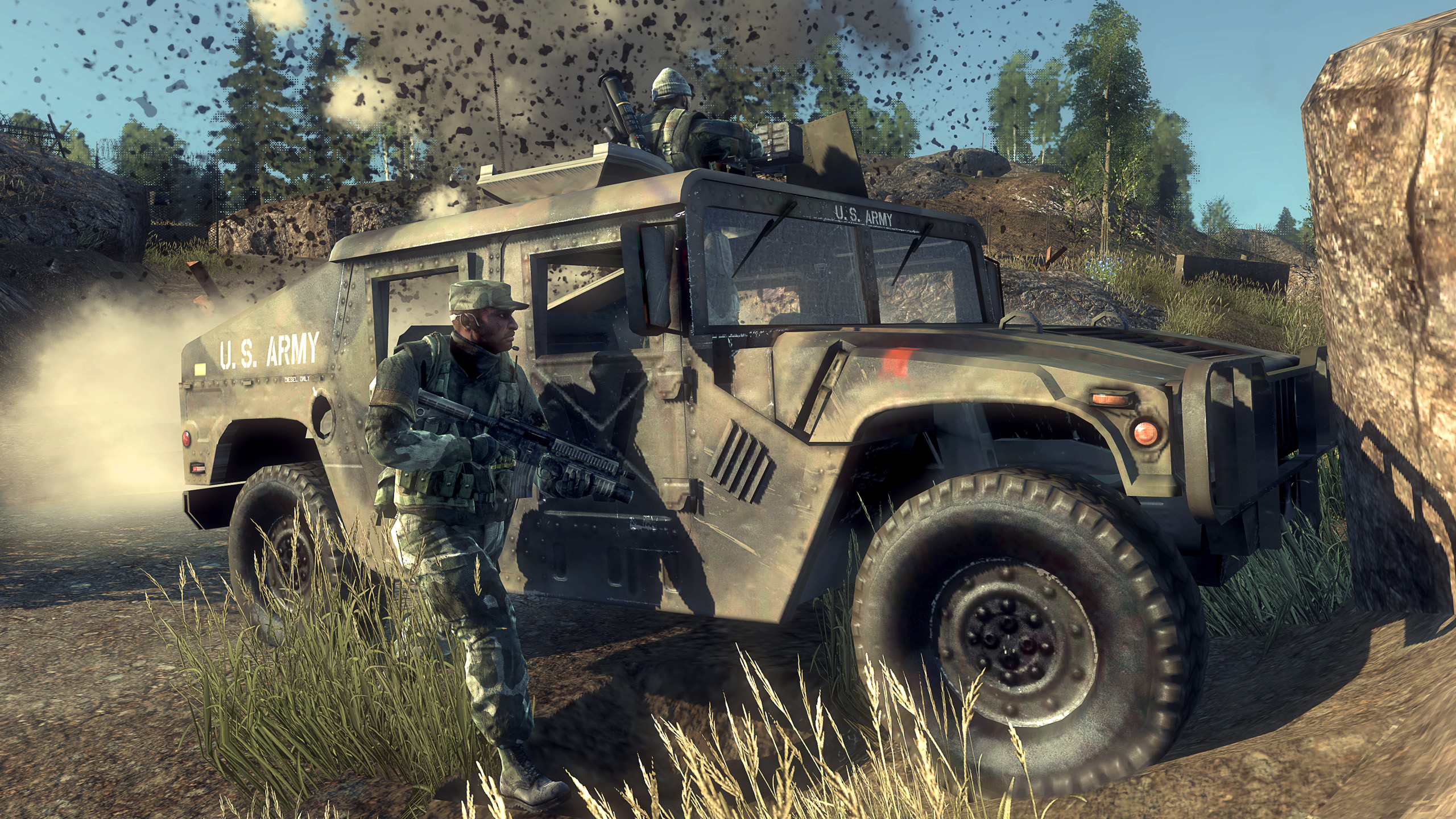 Vooruitblik Battlefield Bad Company - handgranaat met een smiley ...