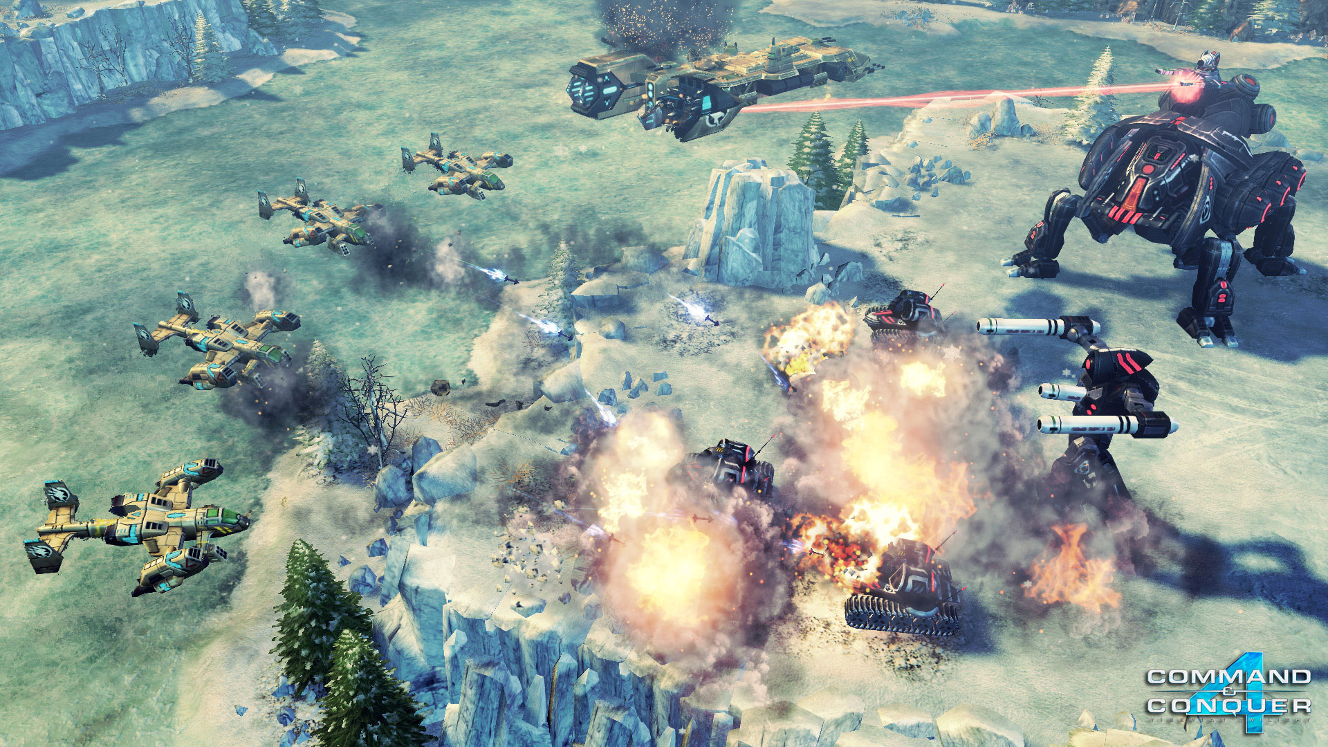 Screenshots Command & Conquer 4 - Gaming - Nieuws - Tweakers