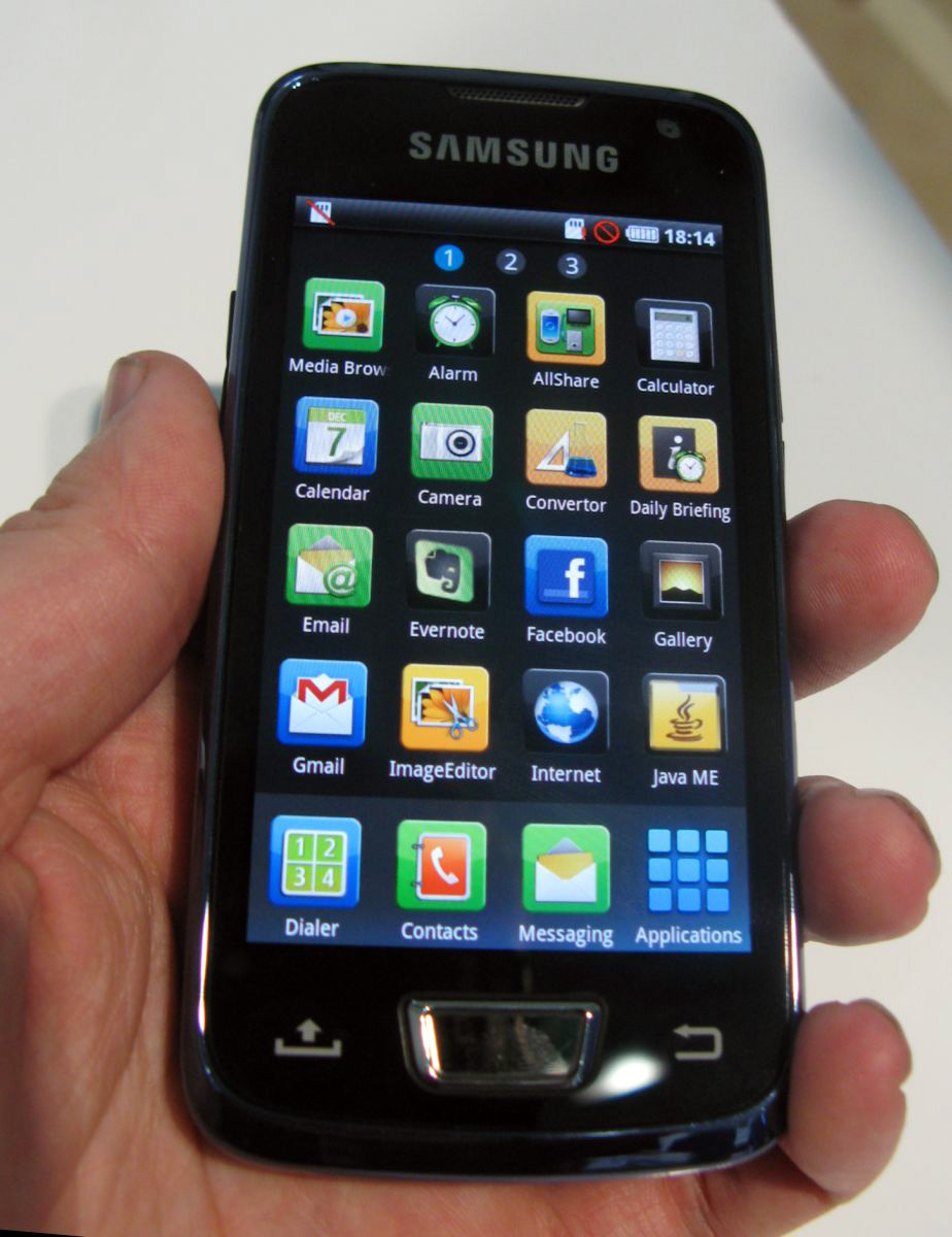 Samsung Beam, ?berphone met Android - Preview - Tweakers