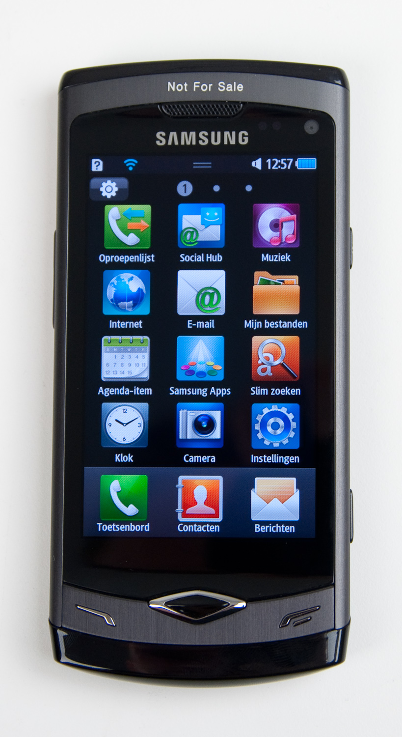 Schone schijn: Samsung Wave met Super Amoled - Review - Tweakers