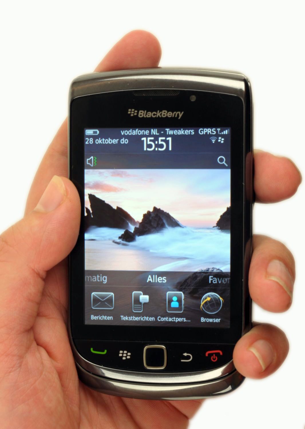 BlackBerry Torch: licht in de duisternis? - Review - Tweakers