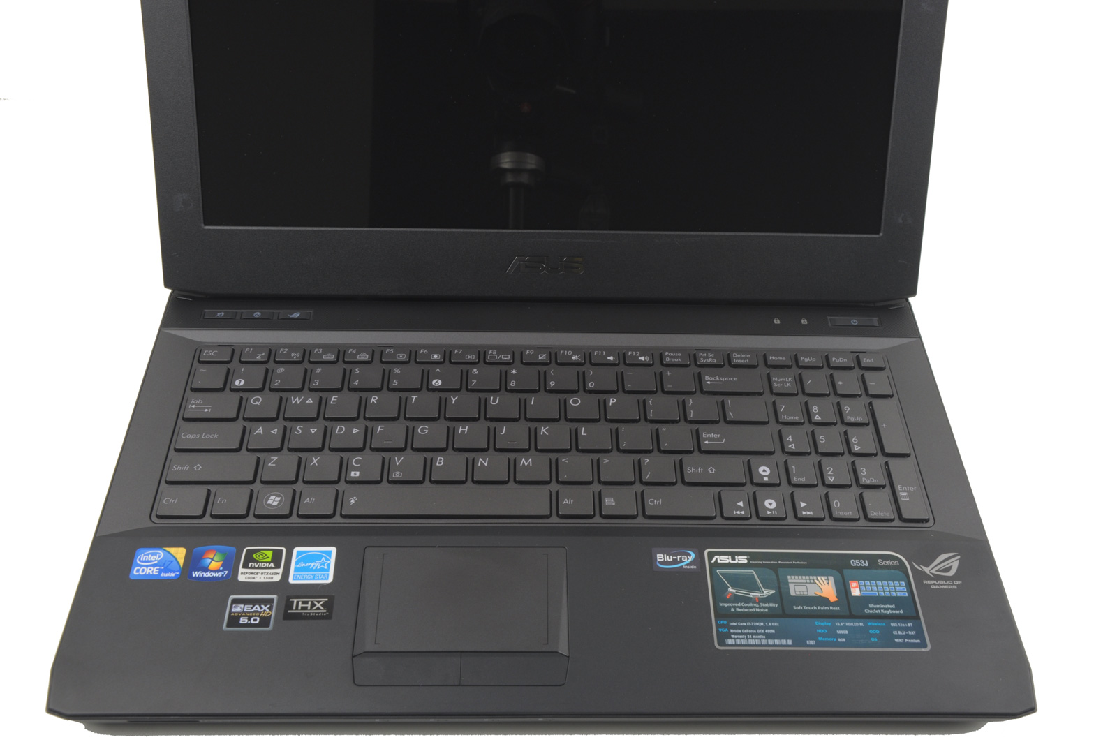 Asus G53/G73: opgefrist op pad - Review - Tweakers