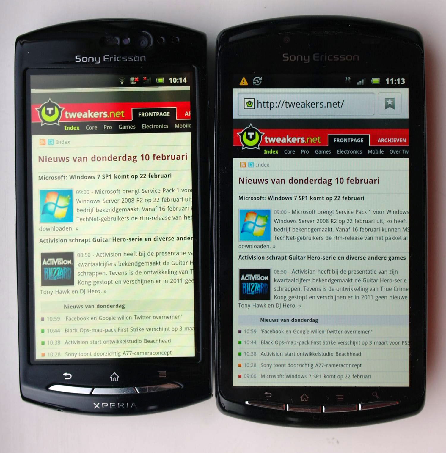 Sony Ericsson Xperia Play: PSP én telefoon - Review - Tweakers