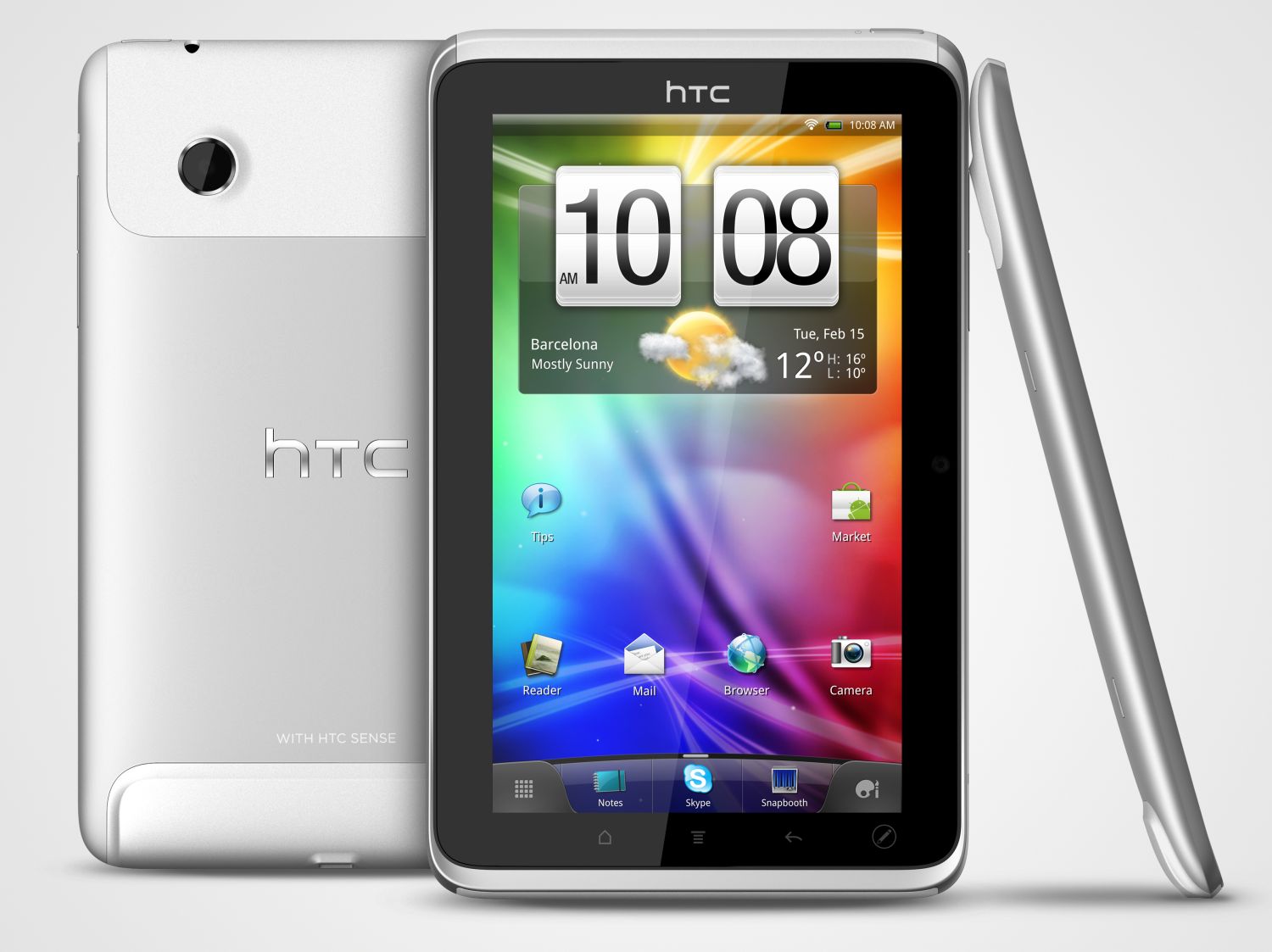 MWC: HTC kondigt eerste tablet Flyer aan - Tweakers