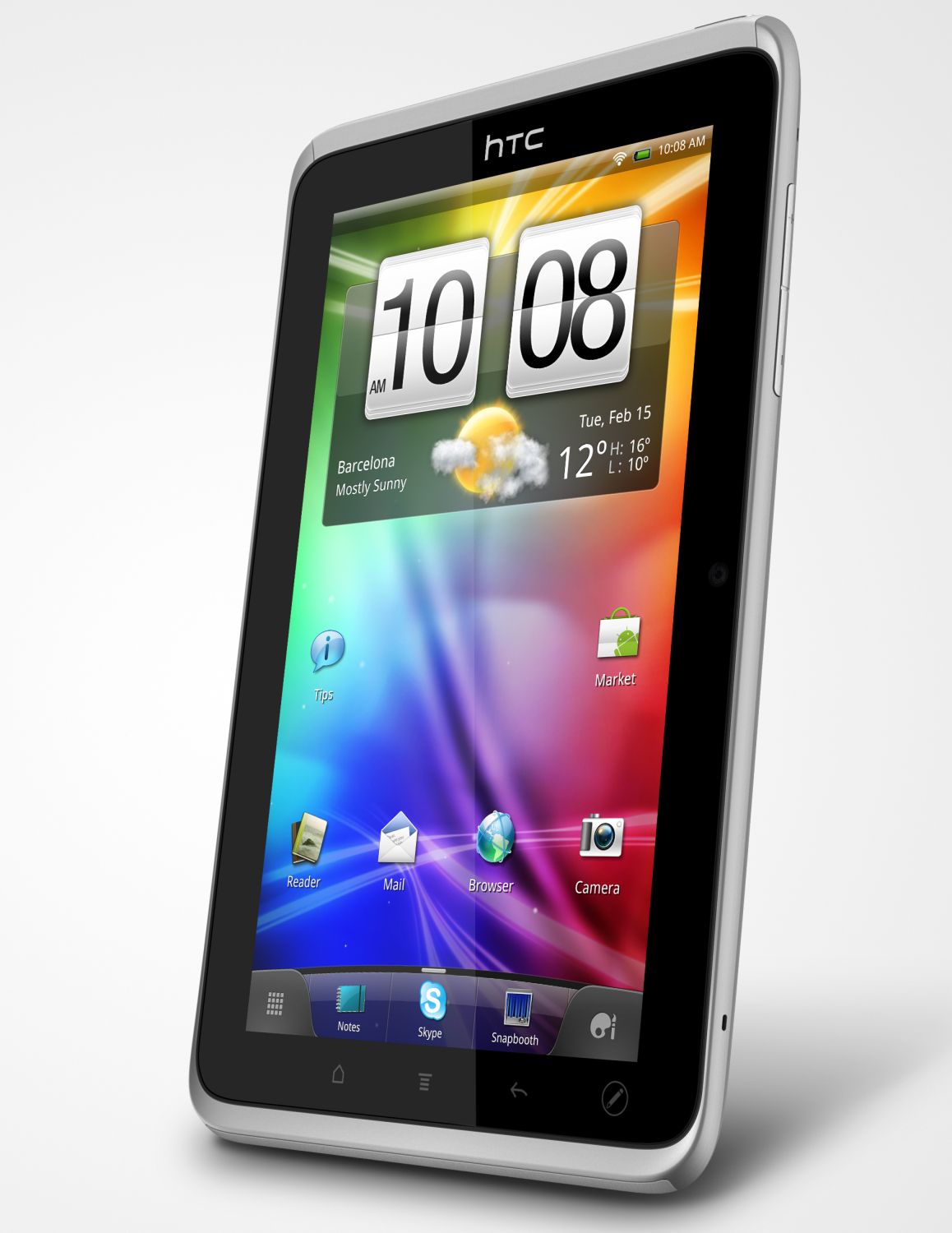 MWC: HTC kondigt eerste tablet Flyer aan - Tweakers
