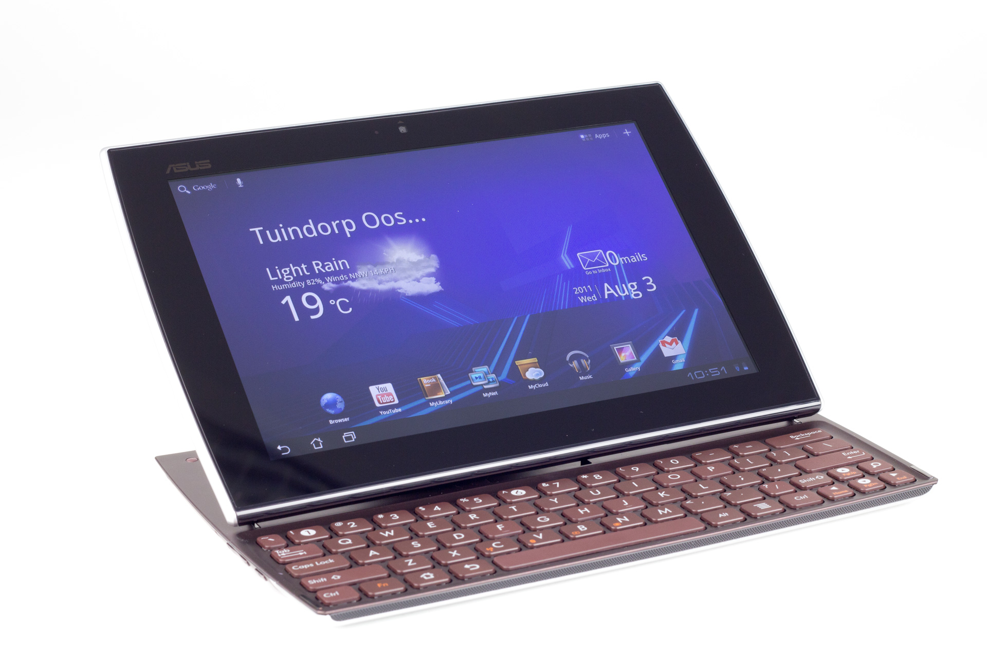 Asus Eee Pad Slider: zwaar op de hand - Gallery en specificaties ...