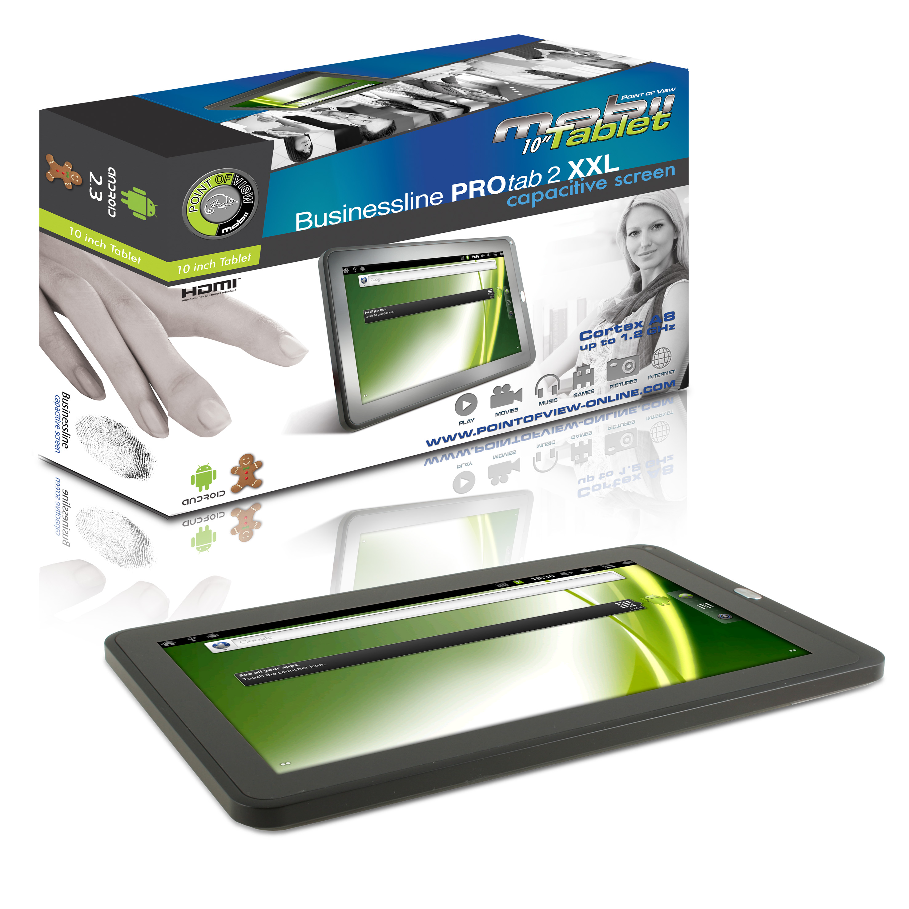 Point of View komt met 10"-Android-tablet - Tweakers