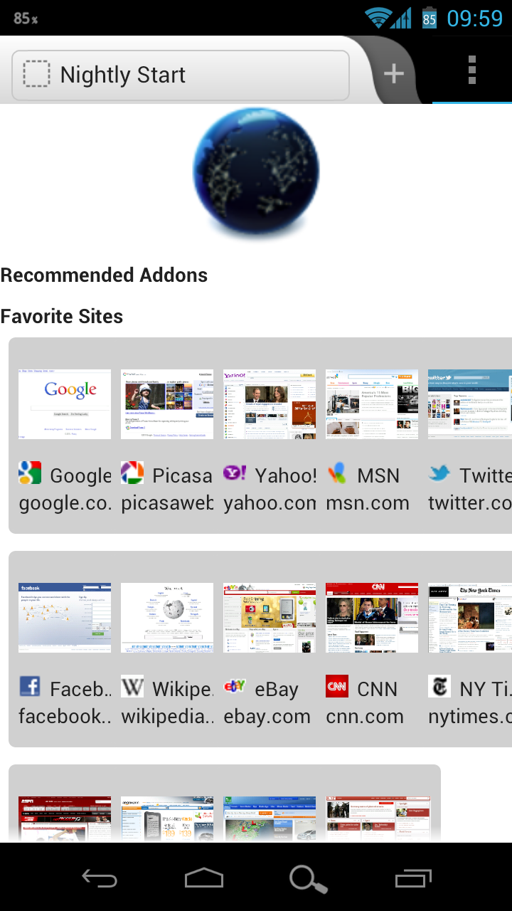 Mozilla brengt test-Firefox met native interface voor Android uit ...