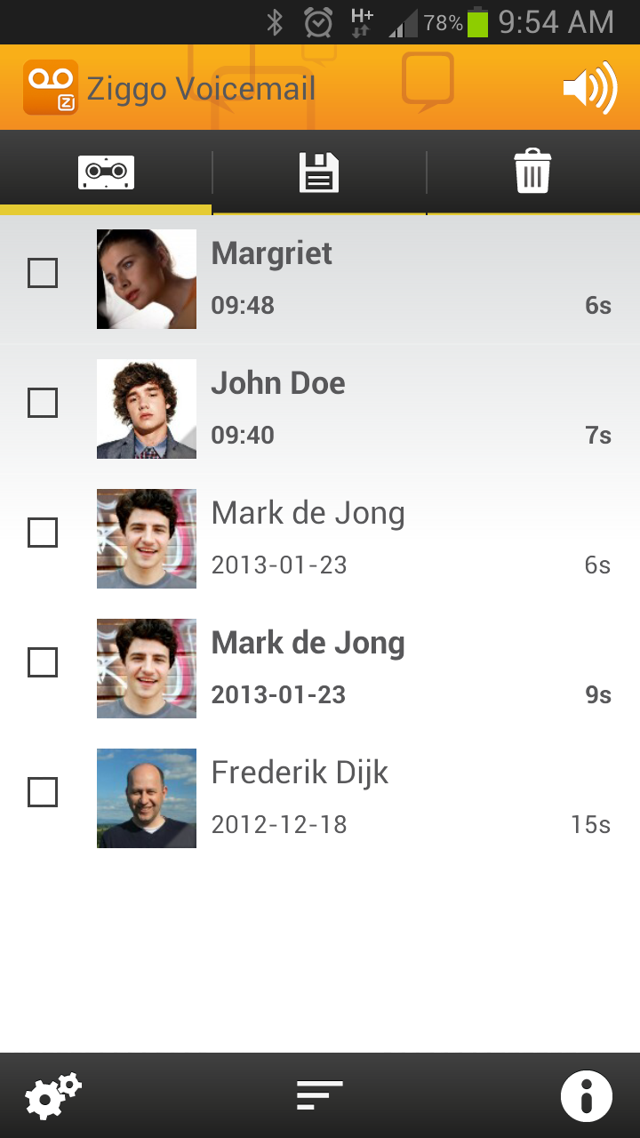 Ziggo komt met Visual Voicemail App voor Android - Tweakers