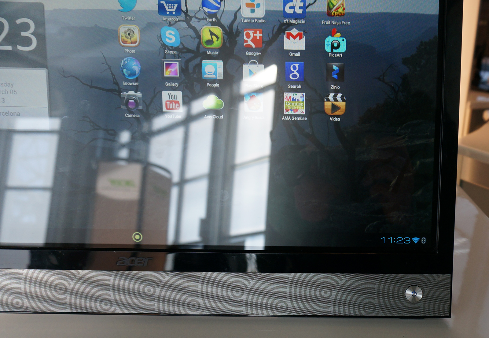 Hands-on: Acers Android-all-in-one annex monitor - Tweakers