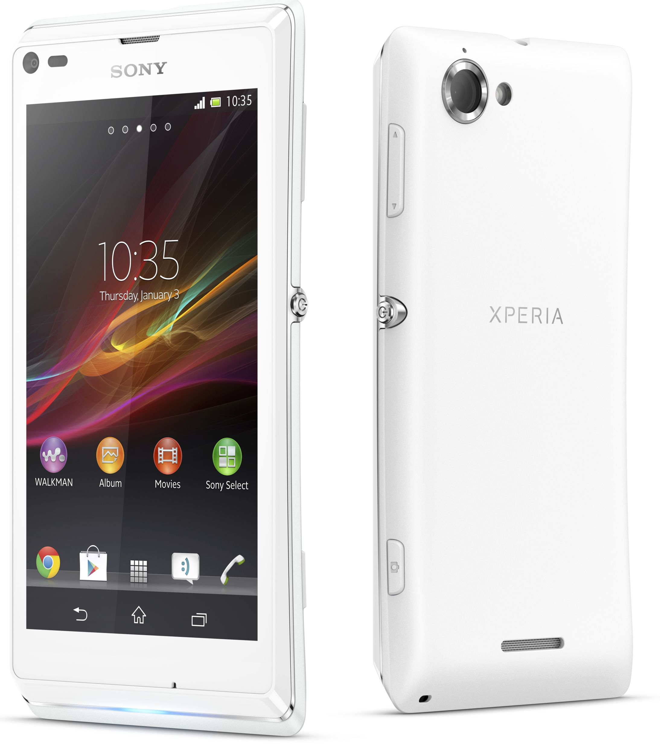 Sony presenteert Xperia-telefoon met doorzichtige 'notificatiebalk ...