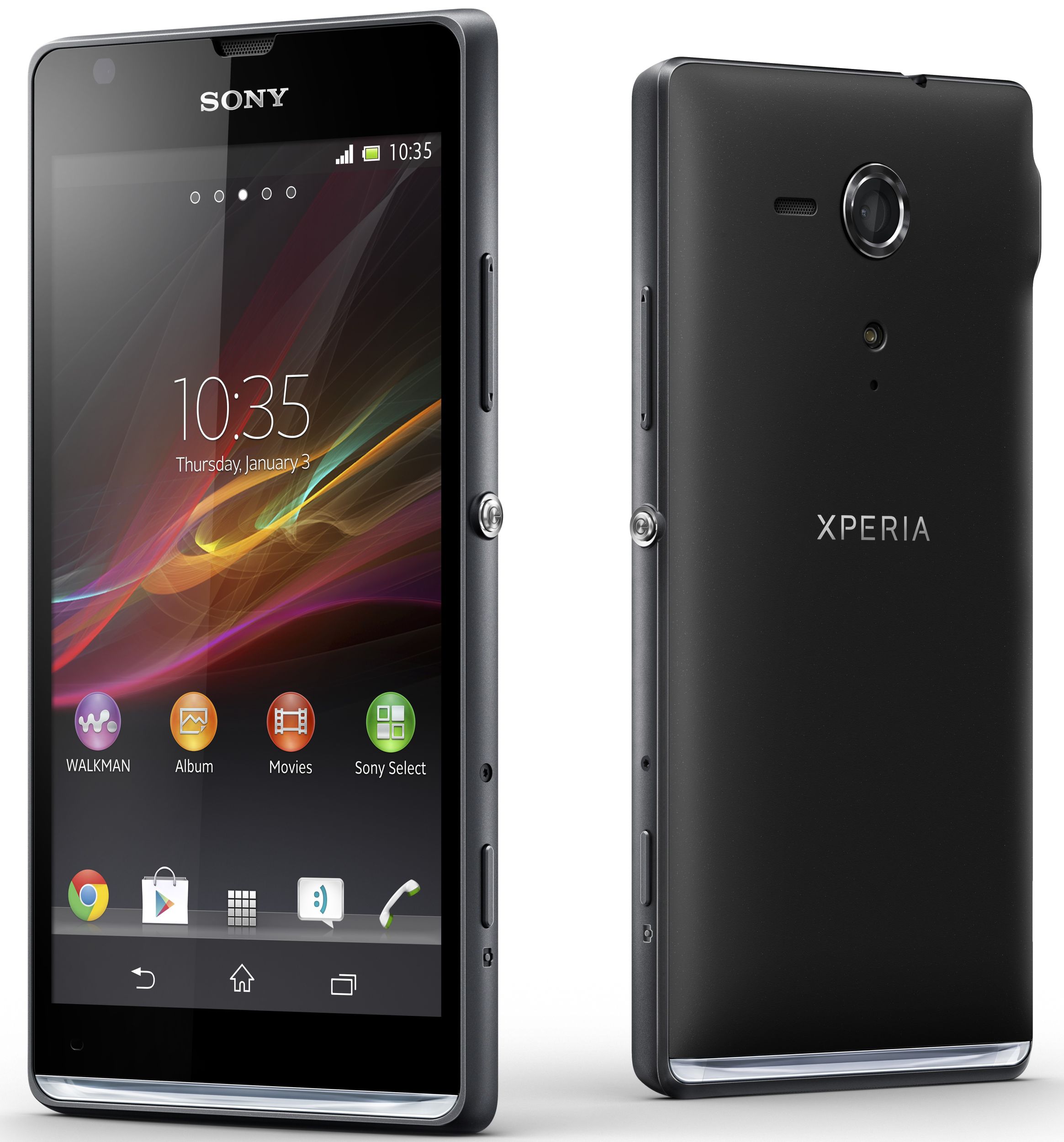 Sony presenteert Xperia-telefoon met doorzichtige 'notificatiebalk ...