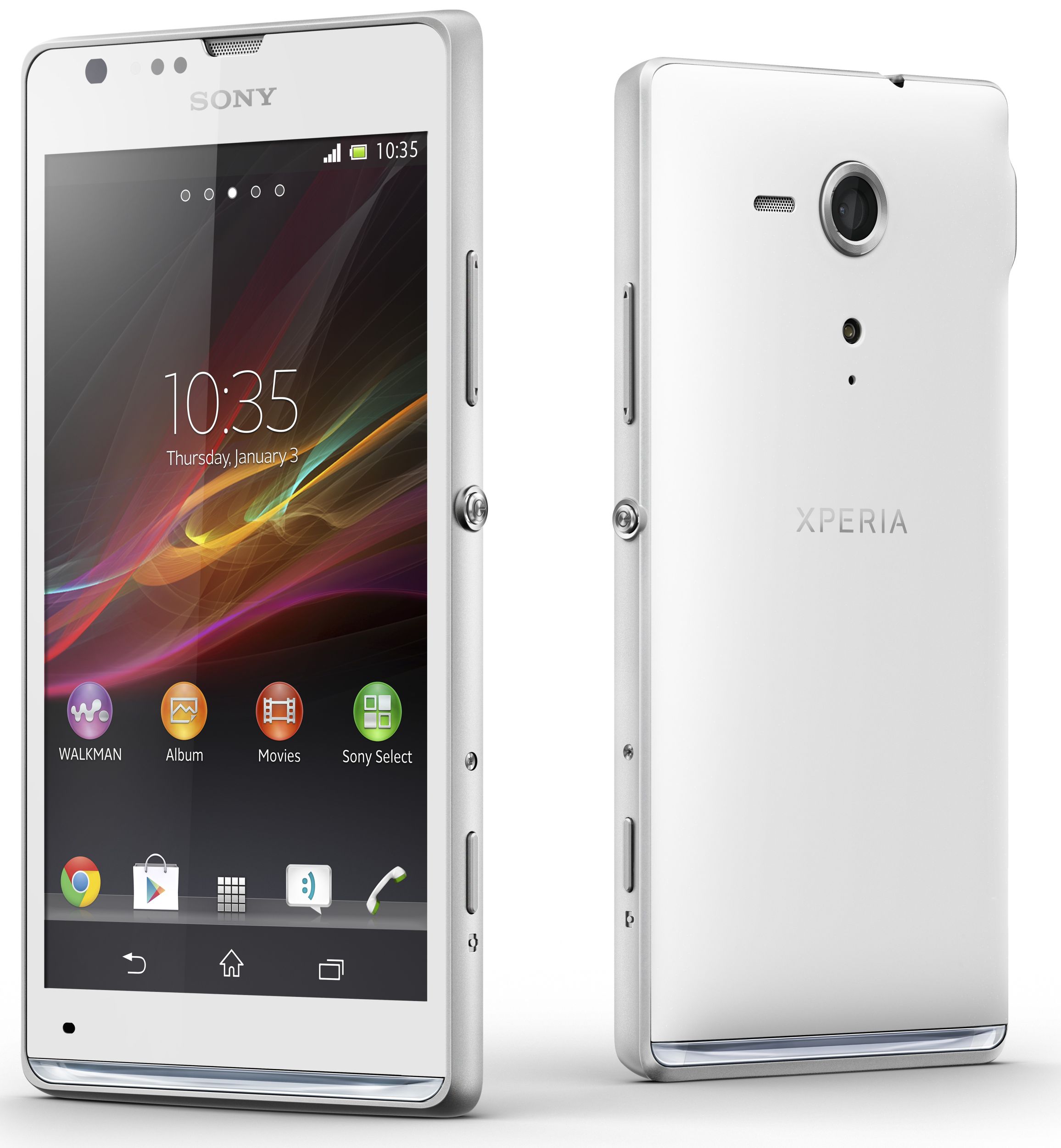 Sony presenteert Xperia-telefoon met doorzichtige 'notificatiebalk ...