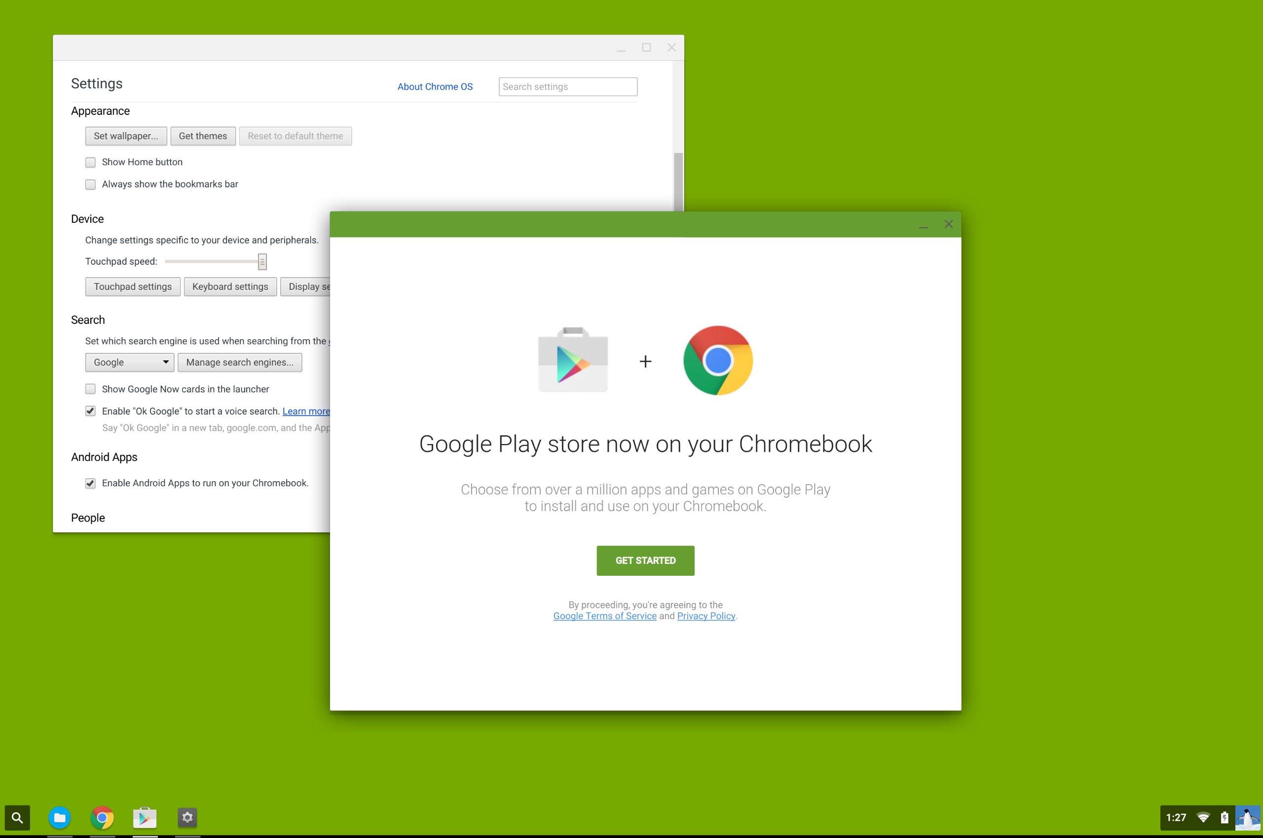 'Google brengt Play Store met miljoen Android-apps naar Chrome OS ...