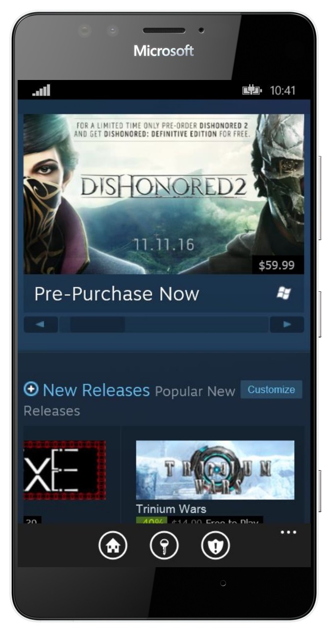 Valve brengt Steam app uit voor Windows 10 Mobile en Windows Phone 8.1 ...