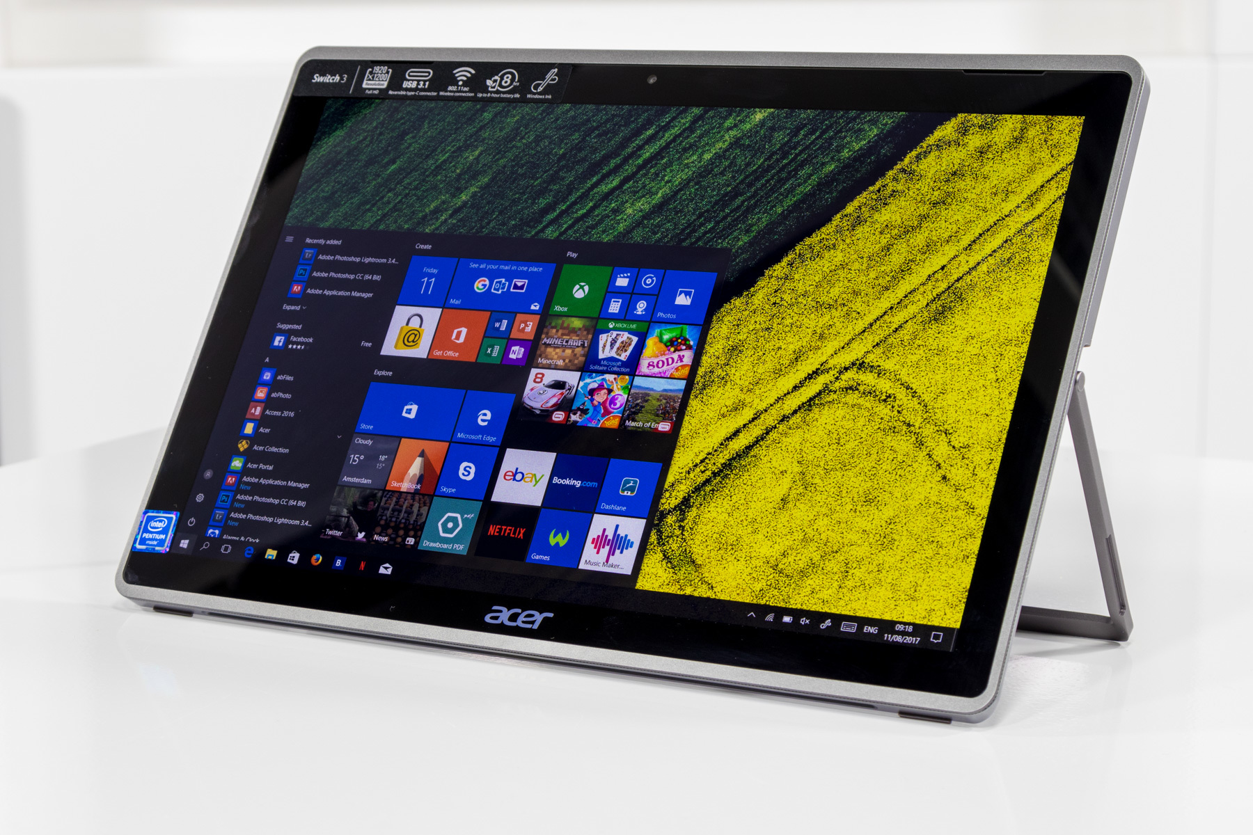 Acer Switch 3 Review - Tweakers
