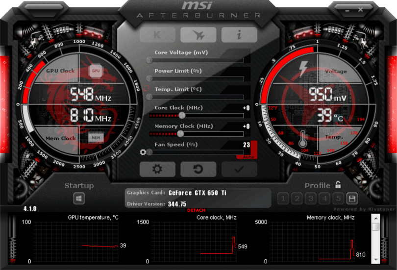 Software update MSI Afterburner 4 6 2 Computer Downloads Tweakers