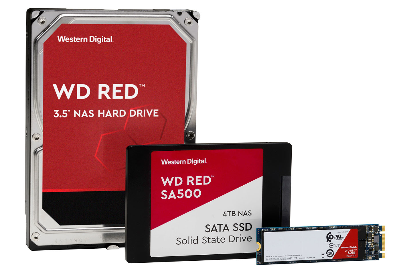 Western Digital introduceert WD Red-ssd's voor nas-systemen - Tweakers