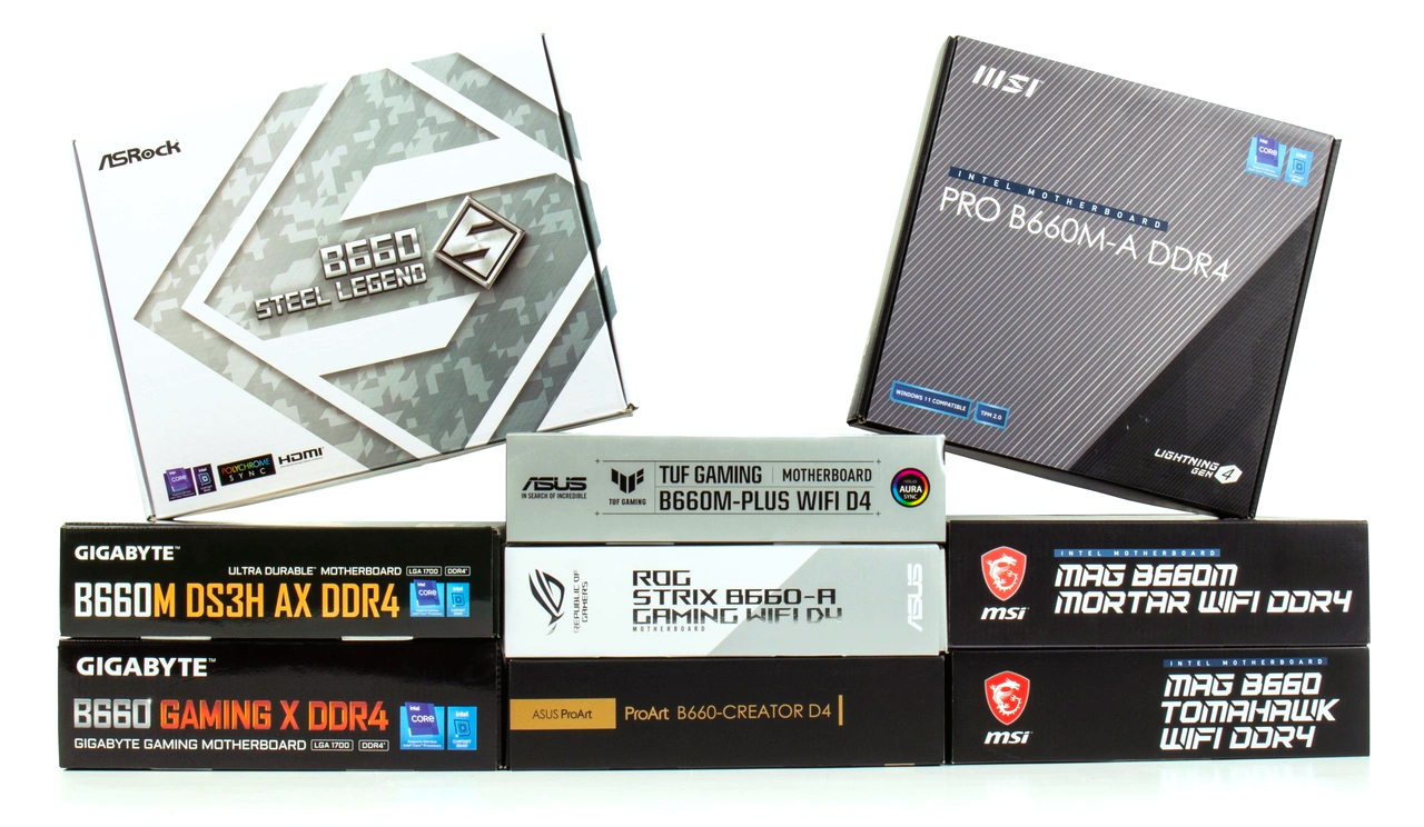 11 Intel B660-moederborden met DDR4 Round-up - Tweakers