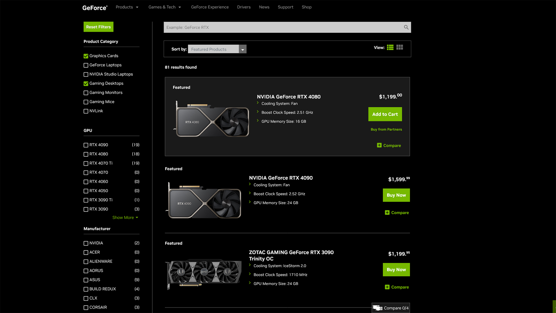 Nvidia haalt GeForce RTX 30 Founders Edition-gpu's uit zijn eigen ...