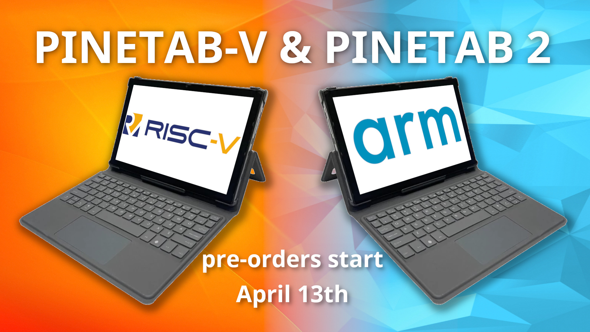 Pine64 begint deze week met voorverkoop PineTab-V met RISC-V-soc en ...