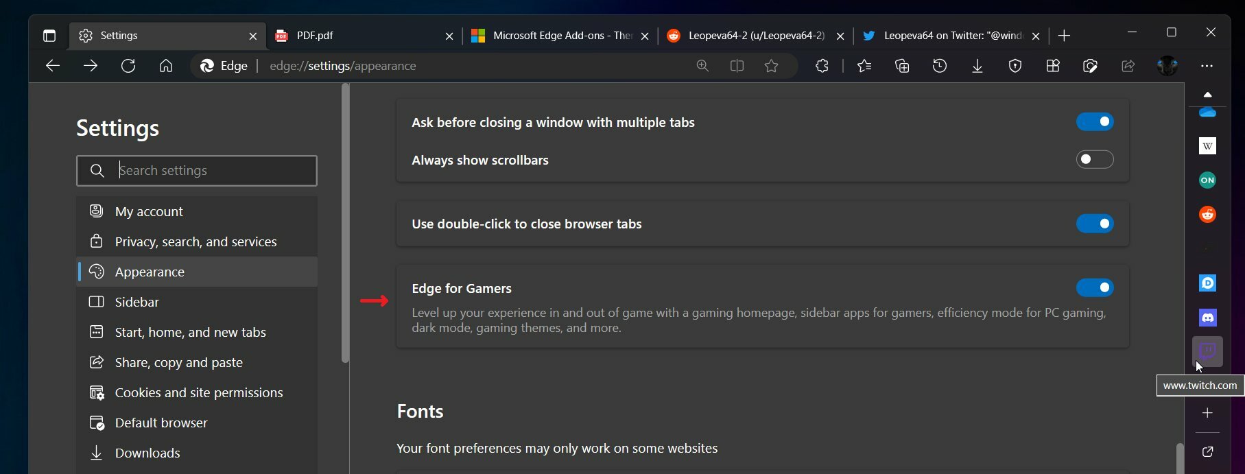 Microsoft test Edge for Gamers-modus in browser - Tweakers