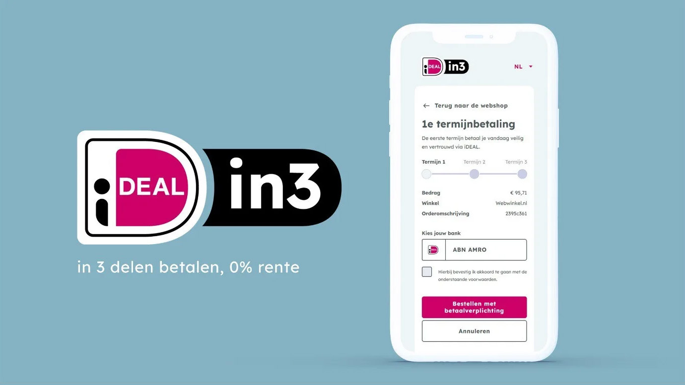 IDEAL krijgt optie om aankopen gespreid te betalen met iDEAL in3 - Tweakers