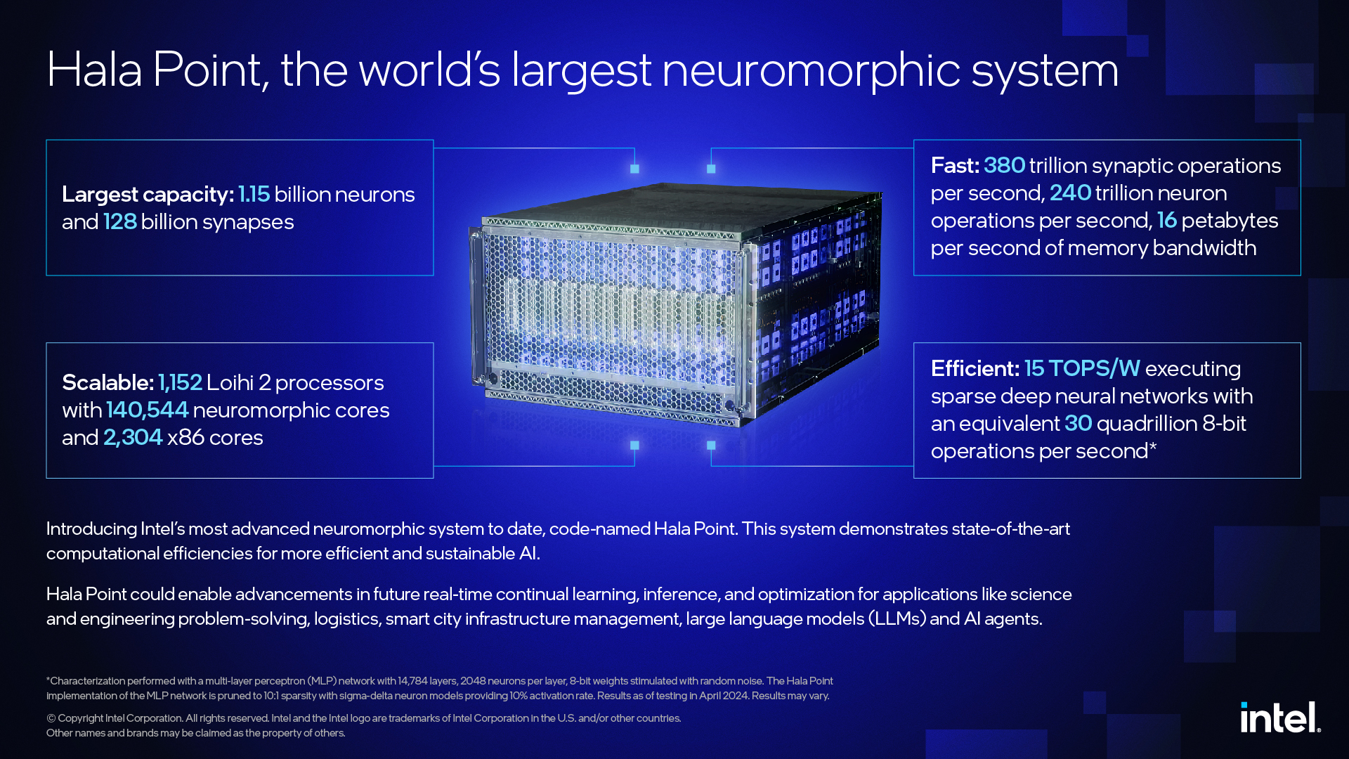 Intel bouwt neuromorfisch systeem met rekenkracht van '1,15 miljard ...