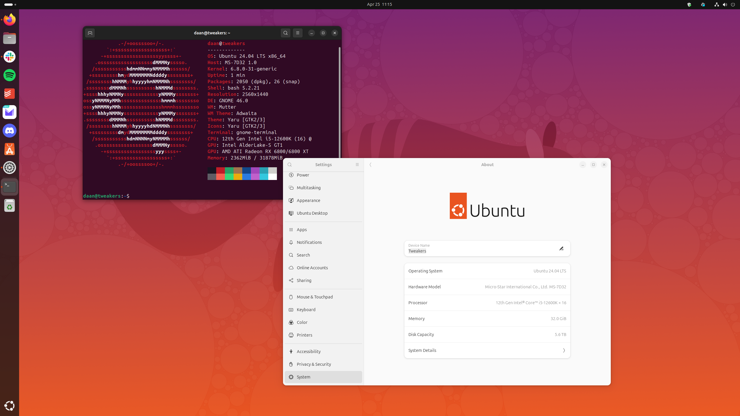Ubuntu 24.04 LTS Noble Numbat Review - Tweakers