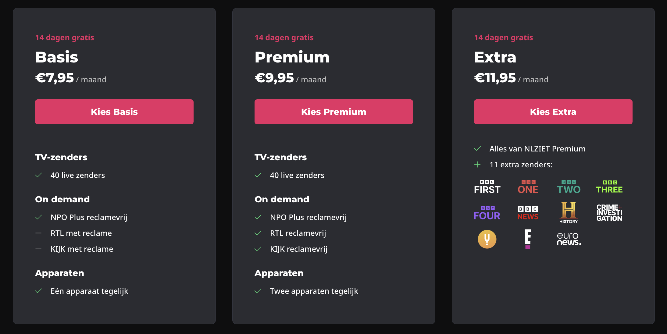 NLZiet biedt goedkoper abonnement met advertenties en verhoogt overige ...