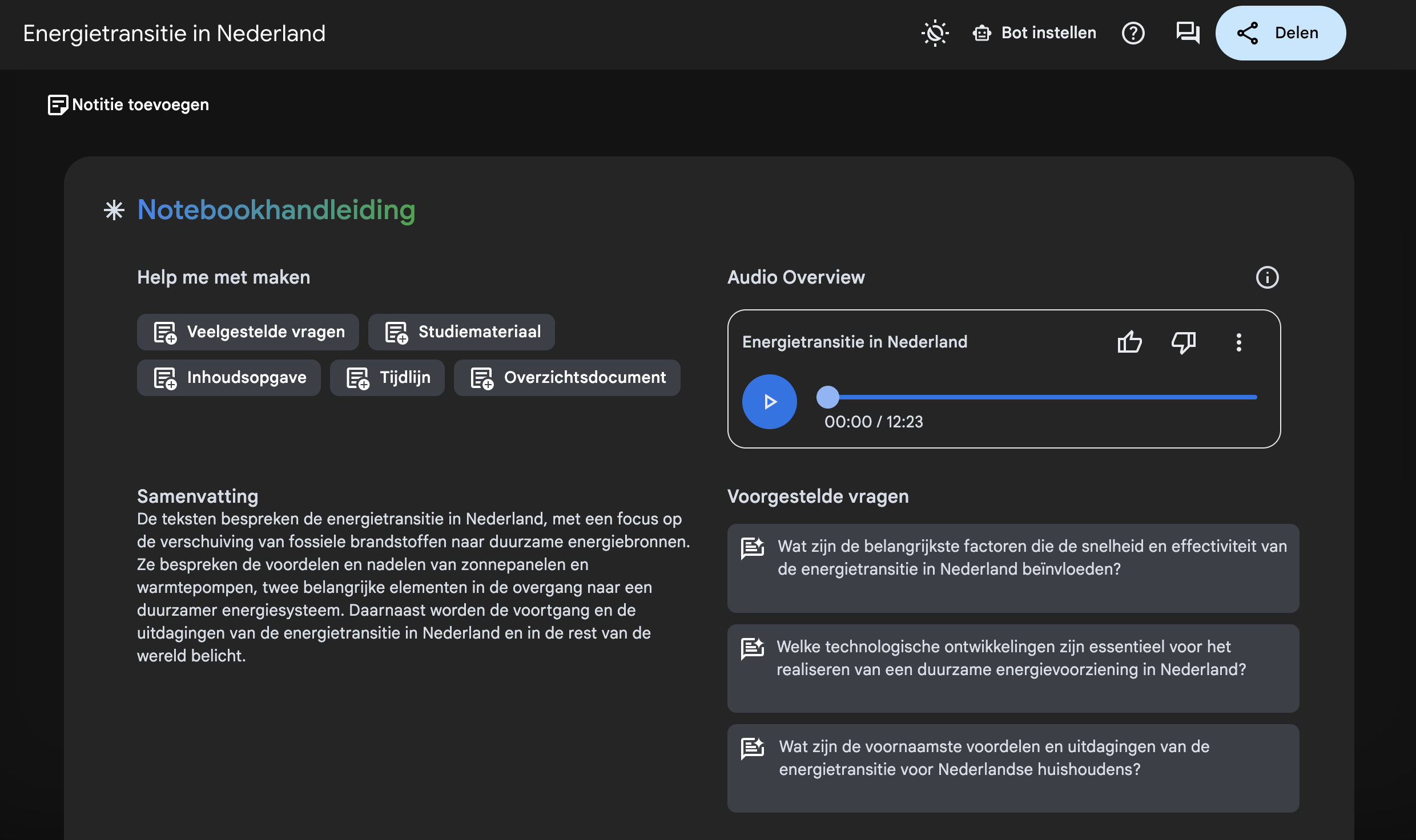 Google geeft NotebookLM audio-overzichten met discussies tussen twee AI ...
