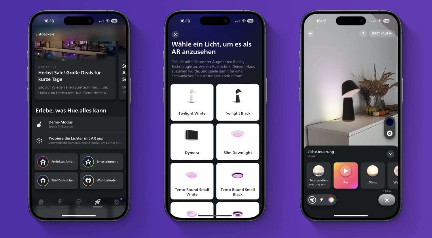 Philips Hue-app voor iOS krijgt AR-functie om lampen mee uit te ...