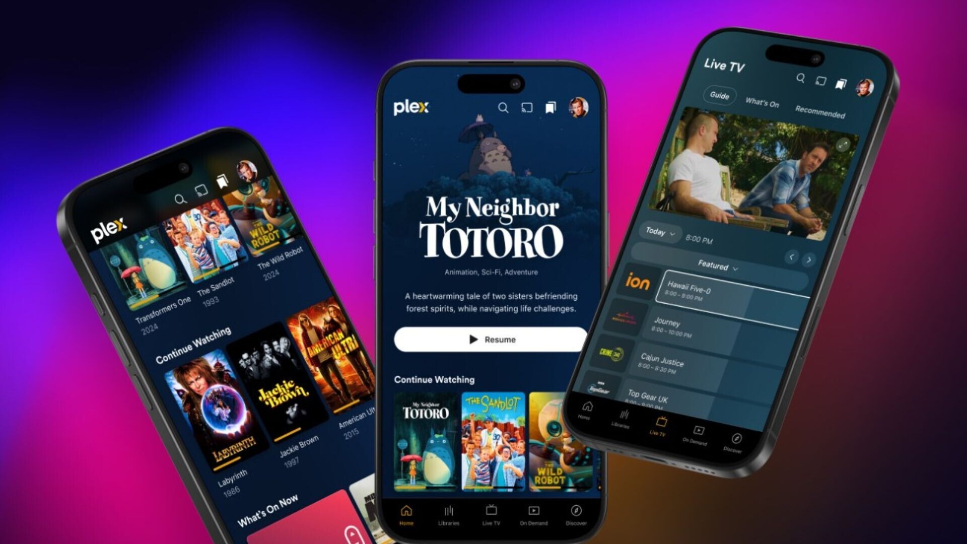 Plex-app krijgt redesign met losse tab voor persoonlijke media van gebruikers - Tweakers