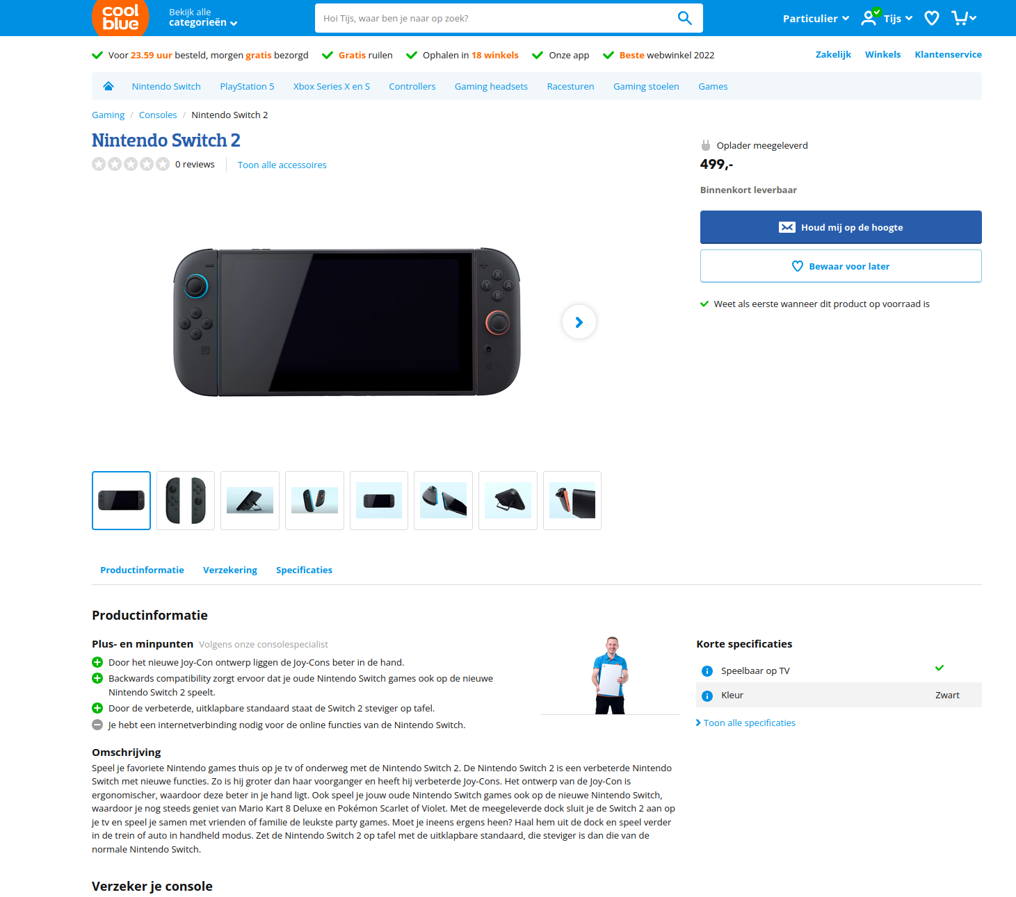 Wat verwacht jij van de Nintendo Switch 2? - .Community - Tweakers