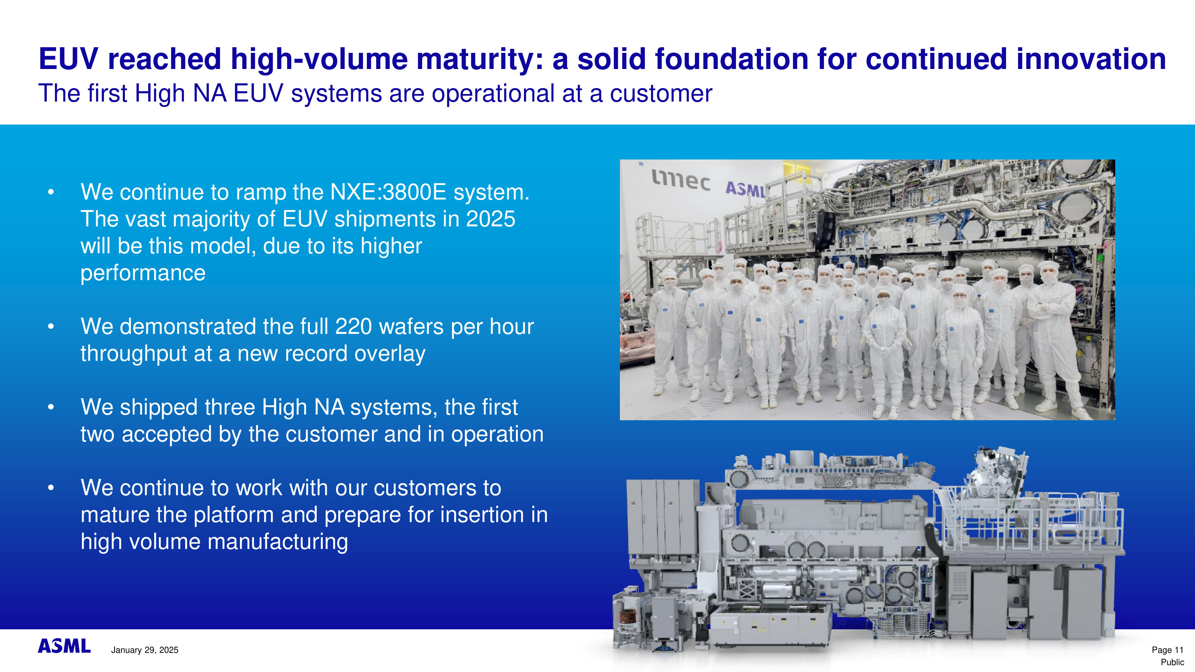 ASML levert 'in de komende maanden' eerste high-NA-machine voor ...