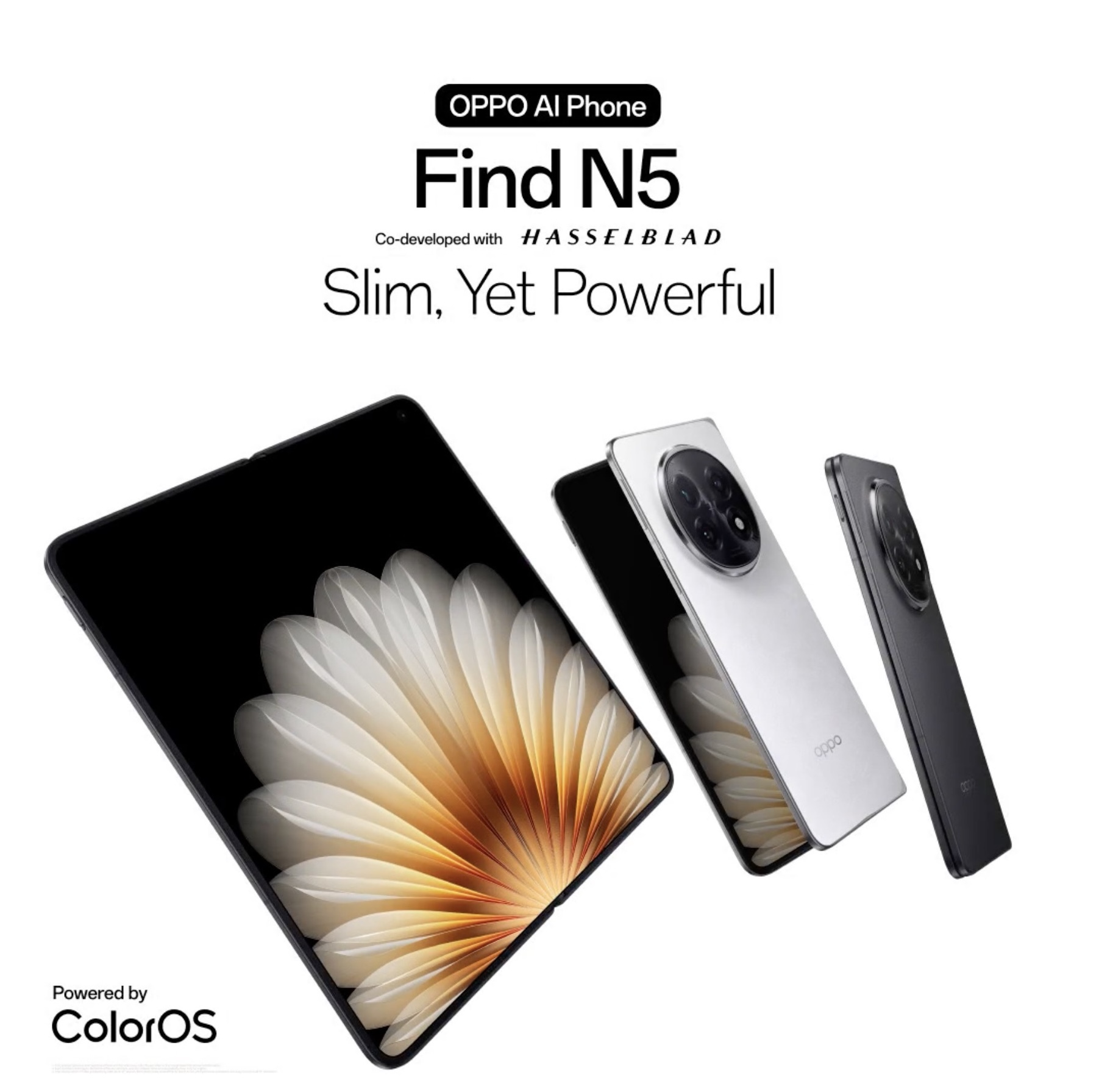 OPPO introduceert vouwbare Find N5 op 20 februari; plant wereldwijde ...