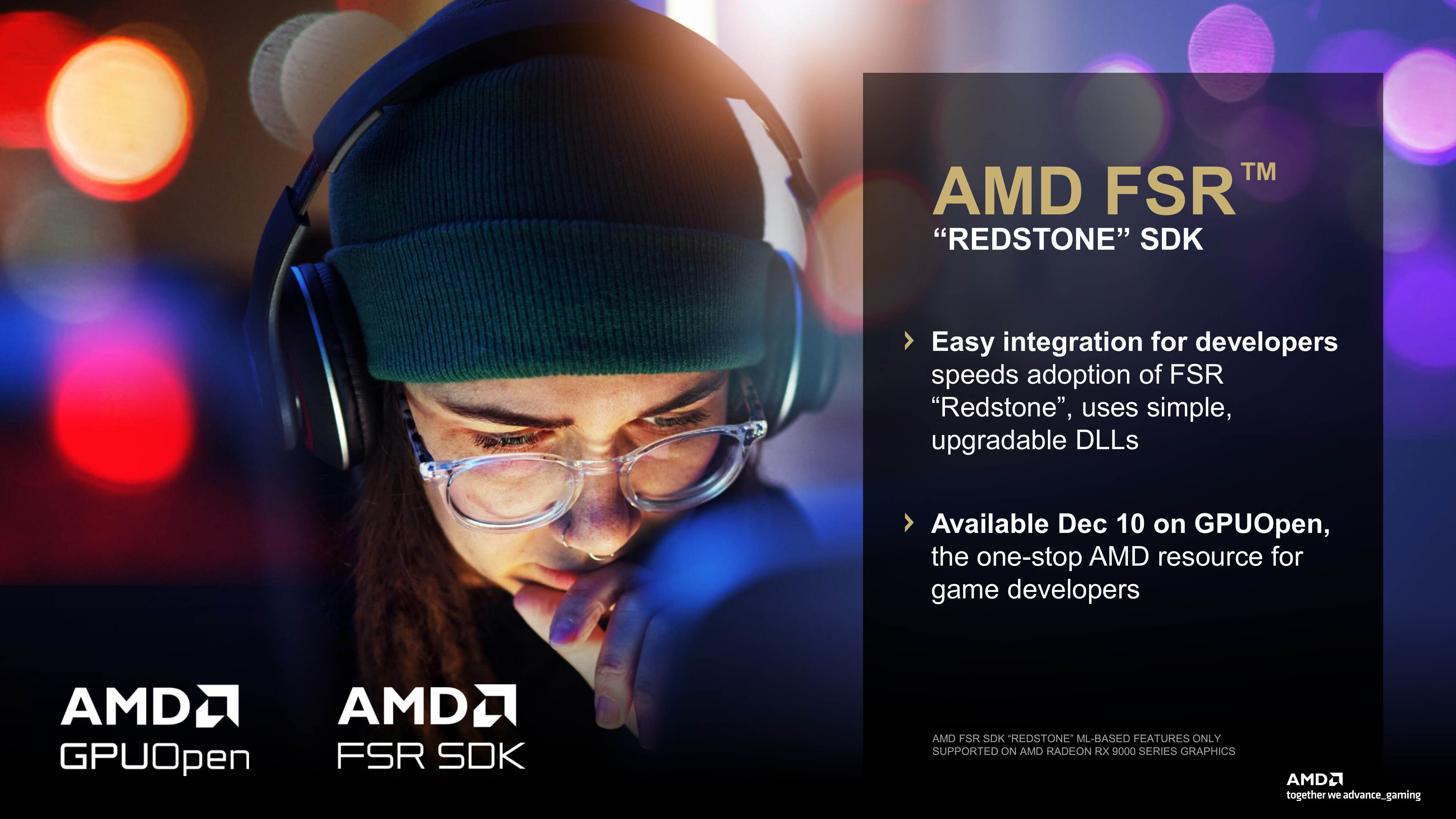 AMD brengt FSR Redstone uit en belooft tot 4,7x hogere framerates dan ...