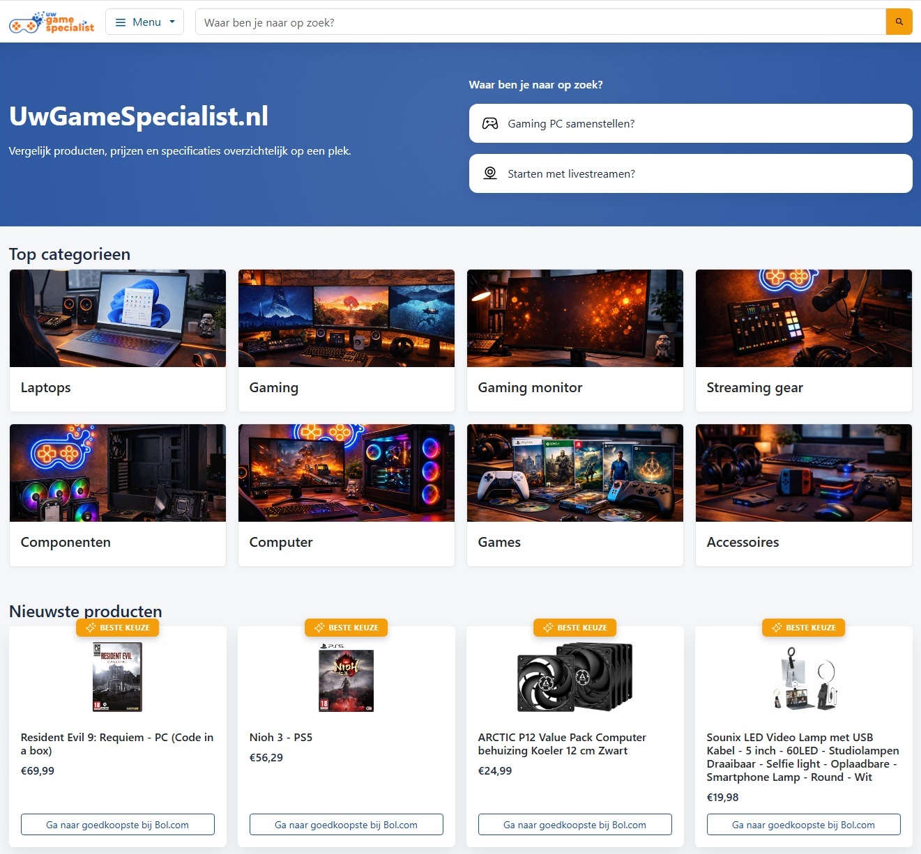 Uw Game Specialist keert onder nieuwe eigenaar terug als ...