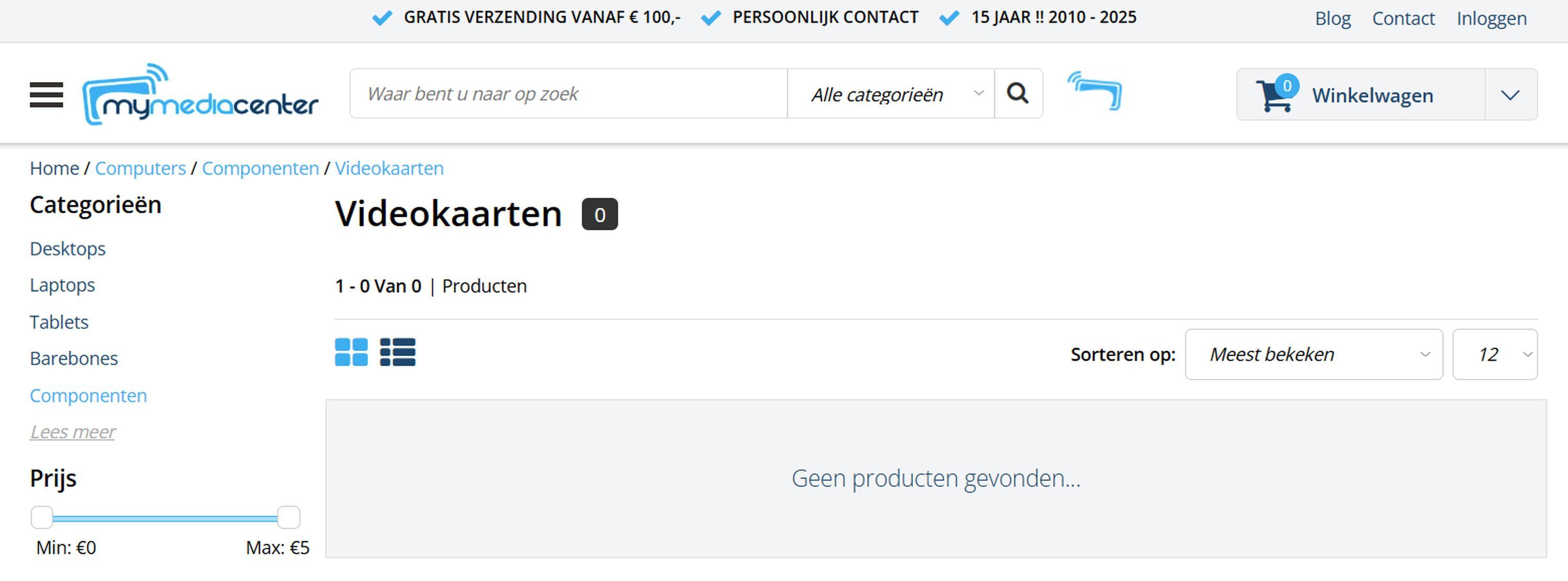 Nederlandse IT-webshop My Media Center stopt - update - Tweakers