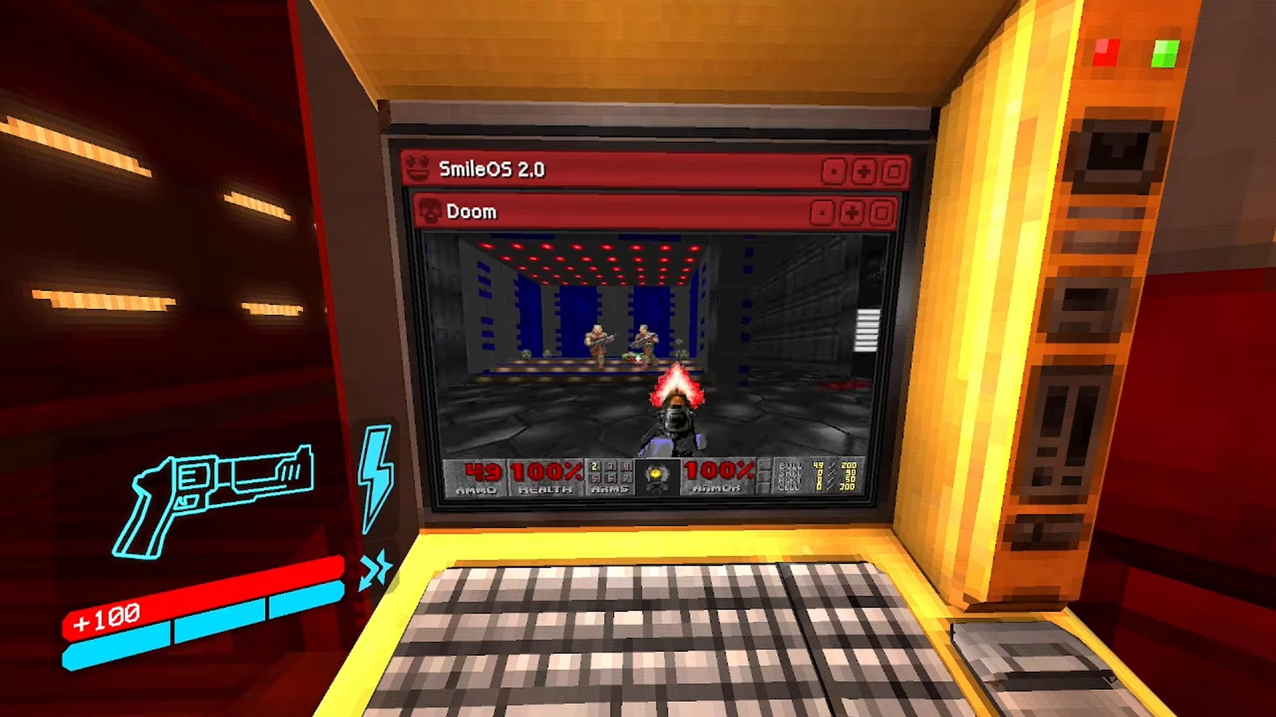 Modder krijgt DOOM werkend op virtuele pc in een andere game - Gaming ...