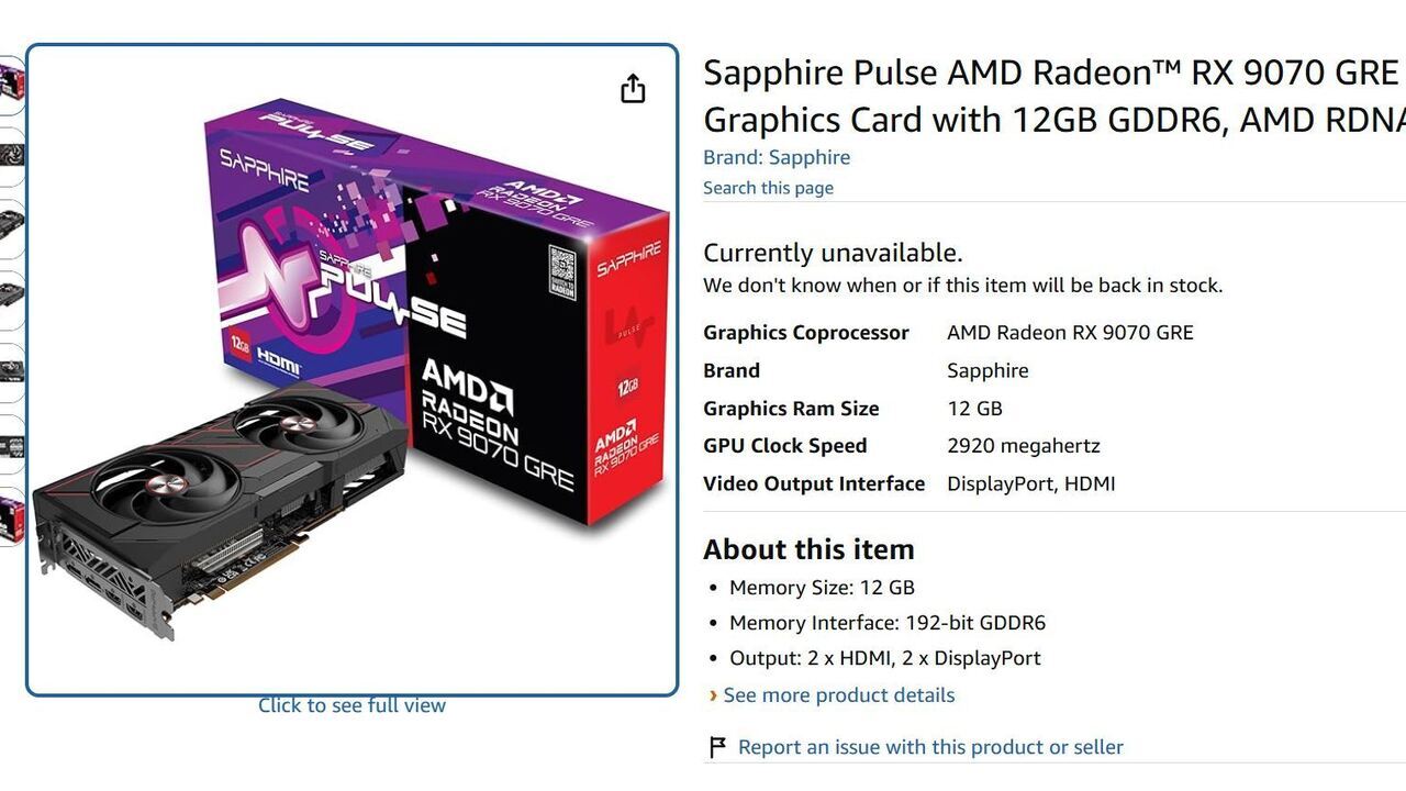 AMD Radeon RX 9070 GRE duikt op bij webwinkels, 'release mogelijk ...