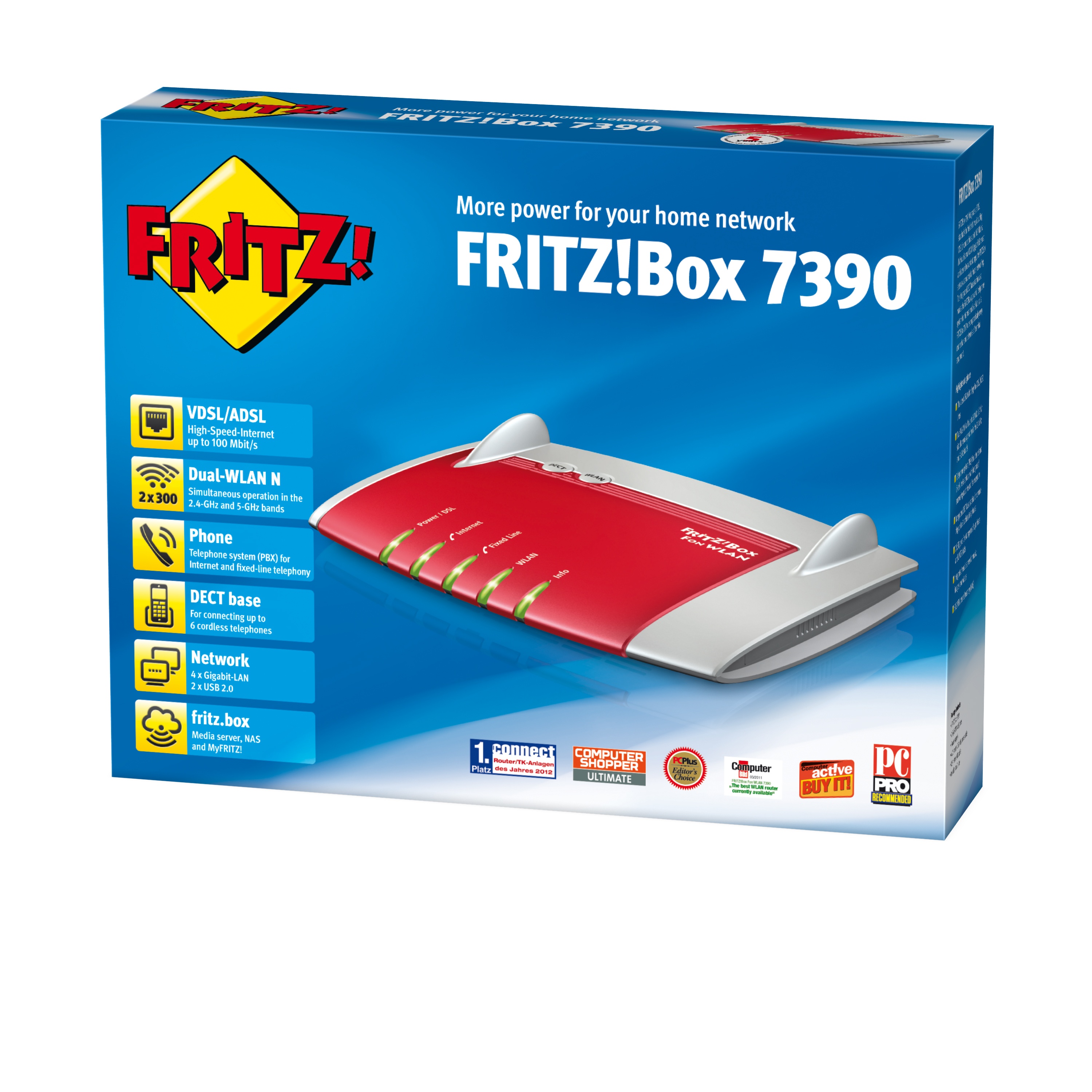 AVM FRITZ!Box 7390 (Int'l Edition): beste prijs - Tweakers