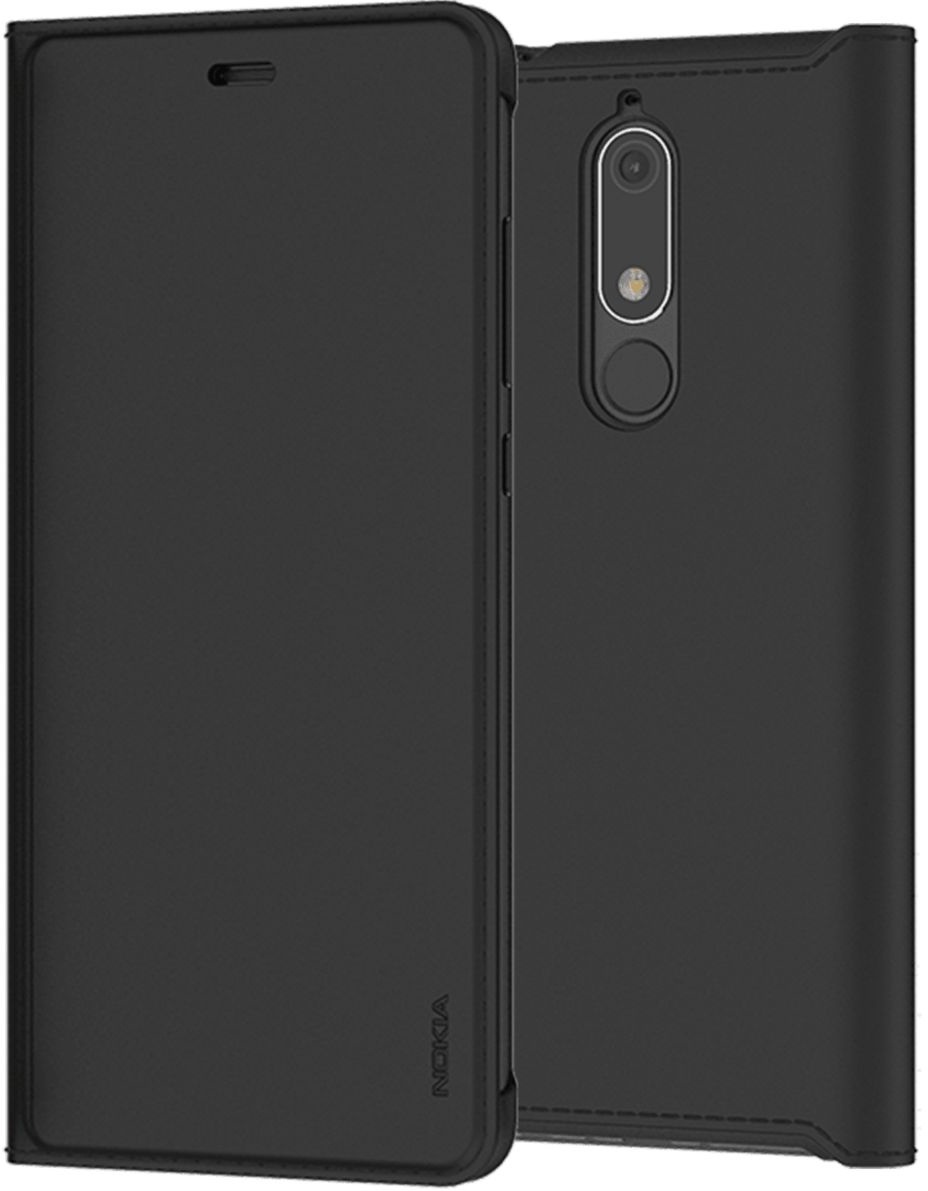 Nokia Slim Flip Case (Nokia 5.1) Zwart - Kenmerken - Tweakers