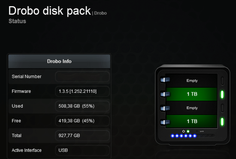 Welke Drobo DAS heb ik? - Opslag en back-up - GoT