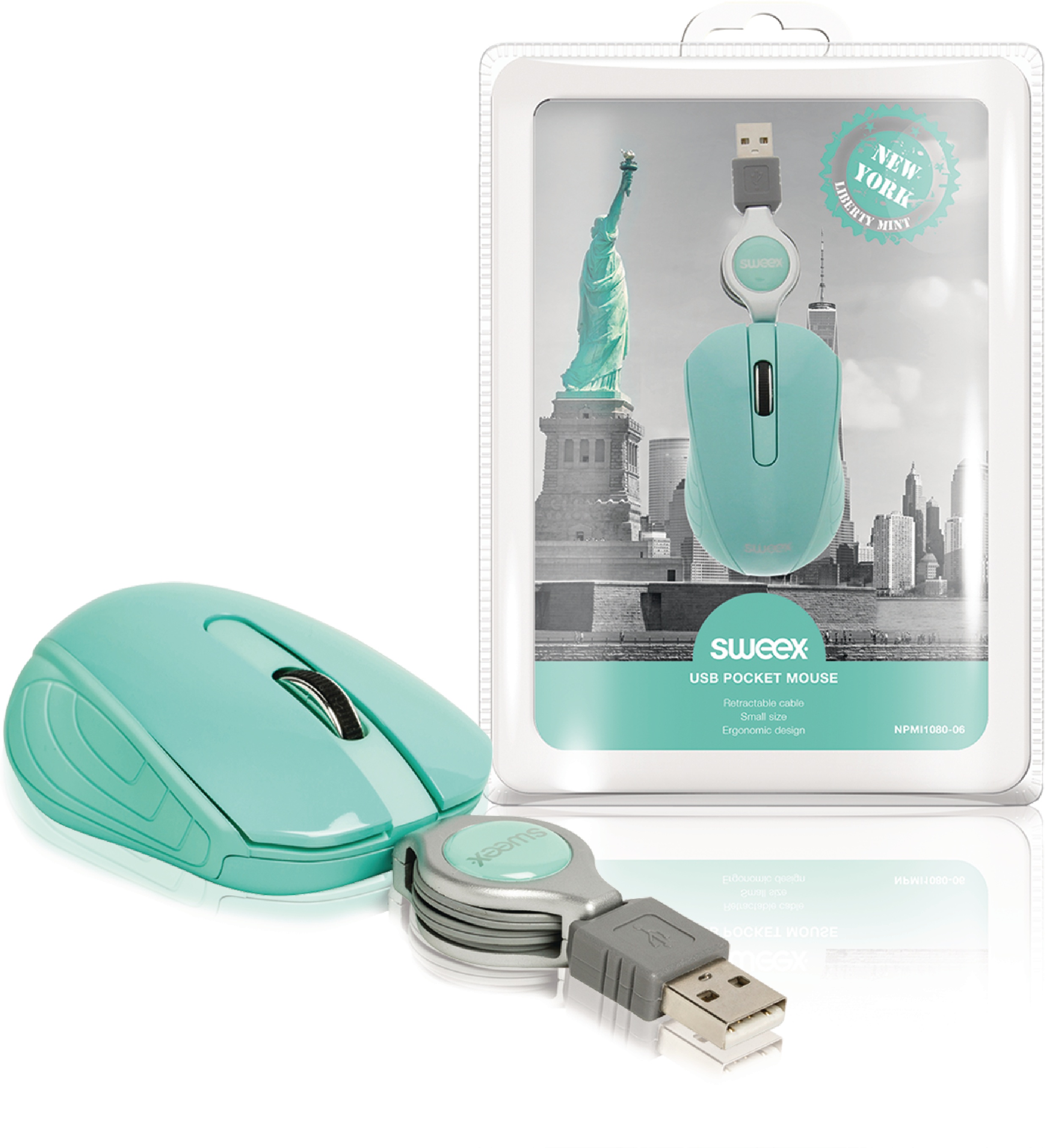 Sweex USB-pocketmuis New York (NPMI1080-06) kopen? - Prijzen - Tweakers