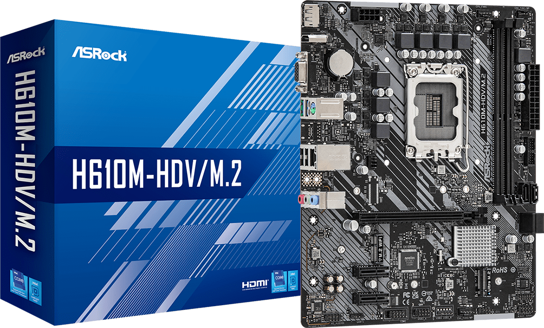 ASRock H610M-HDV/M.2 aangeboden - Vraag & Aanbod - Tweakers