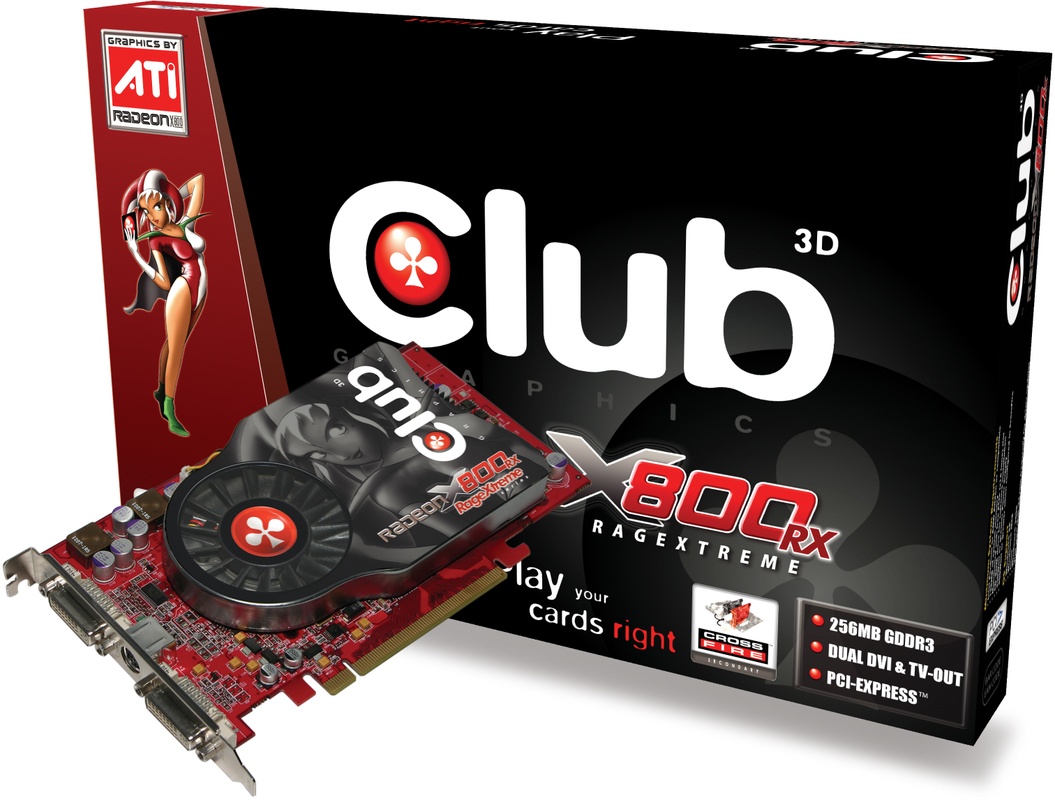 Club 3D Radeon X800RX 256MB AGP - Kenmerken - Tweakers