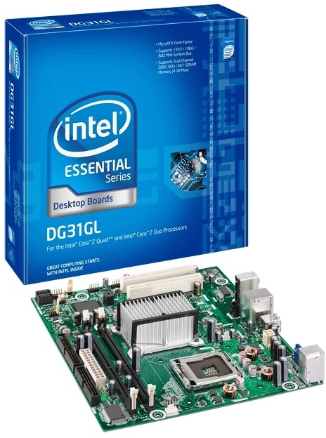 Specificaties van Intel Desktop Board DG31GL - Tweakers