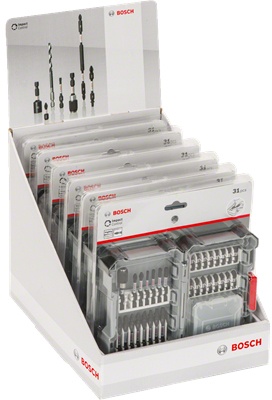 Specificaties van Bosch Pick and Clic Impact Control-schroefbitset, 31 ...