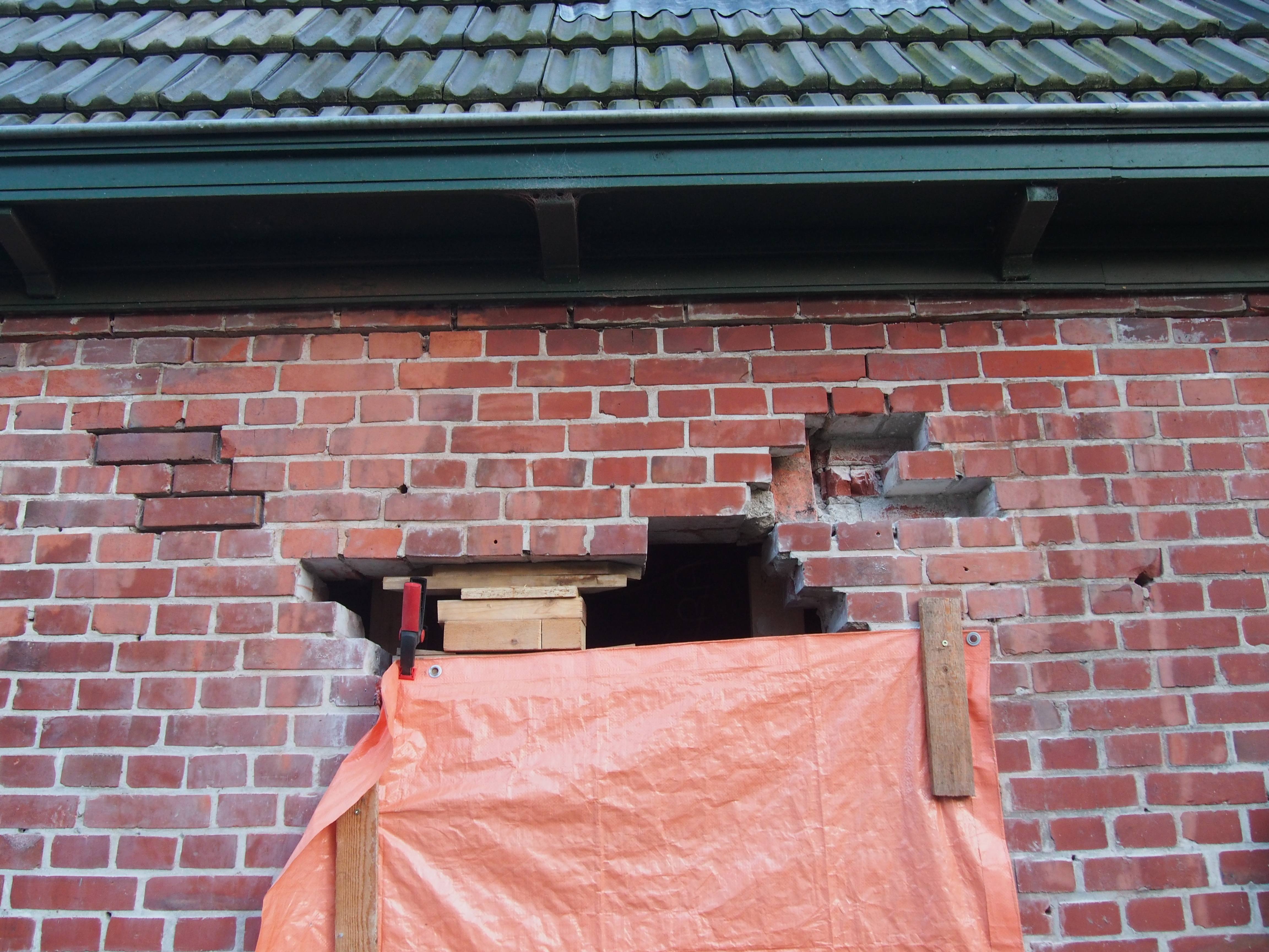 Kan ik hier een rollaag metselen? - Bouwen en klussen - GoT